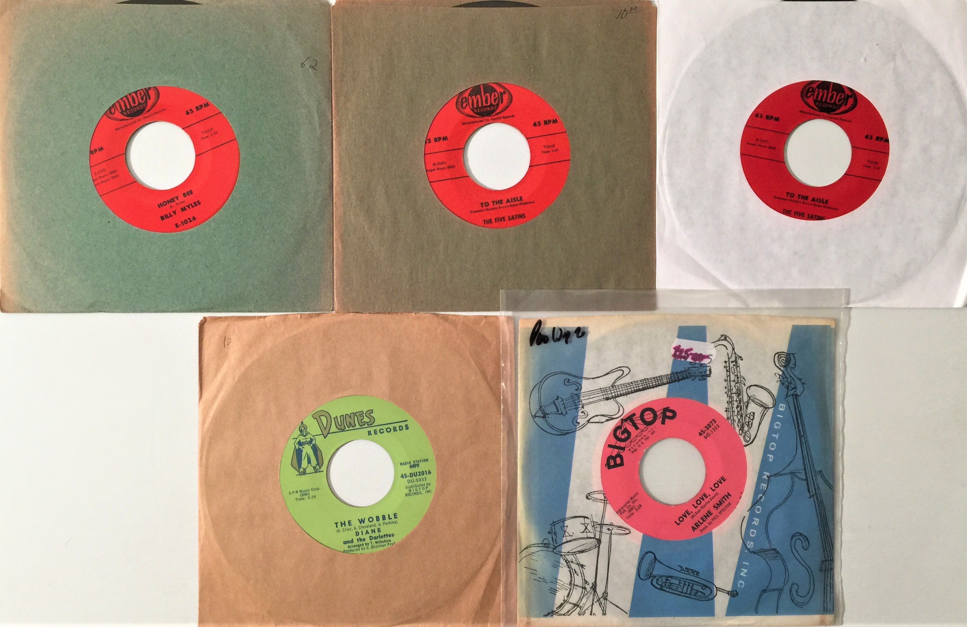 Lot 282 - SOUL / DOO WOP - 7" COLLECTION