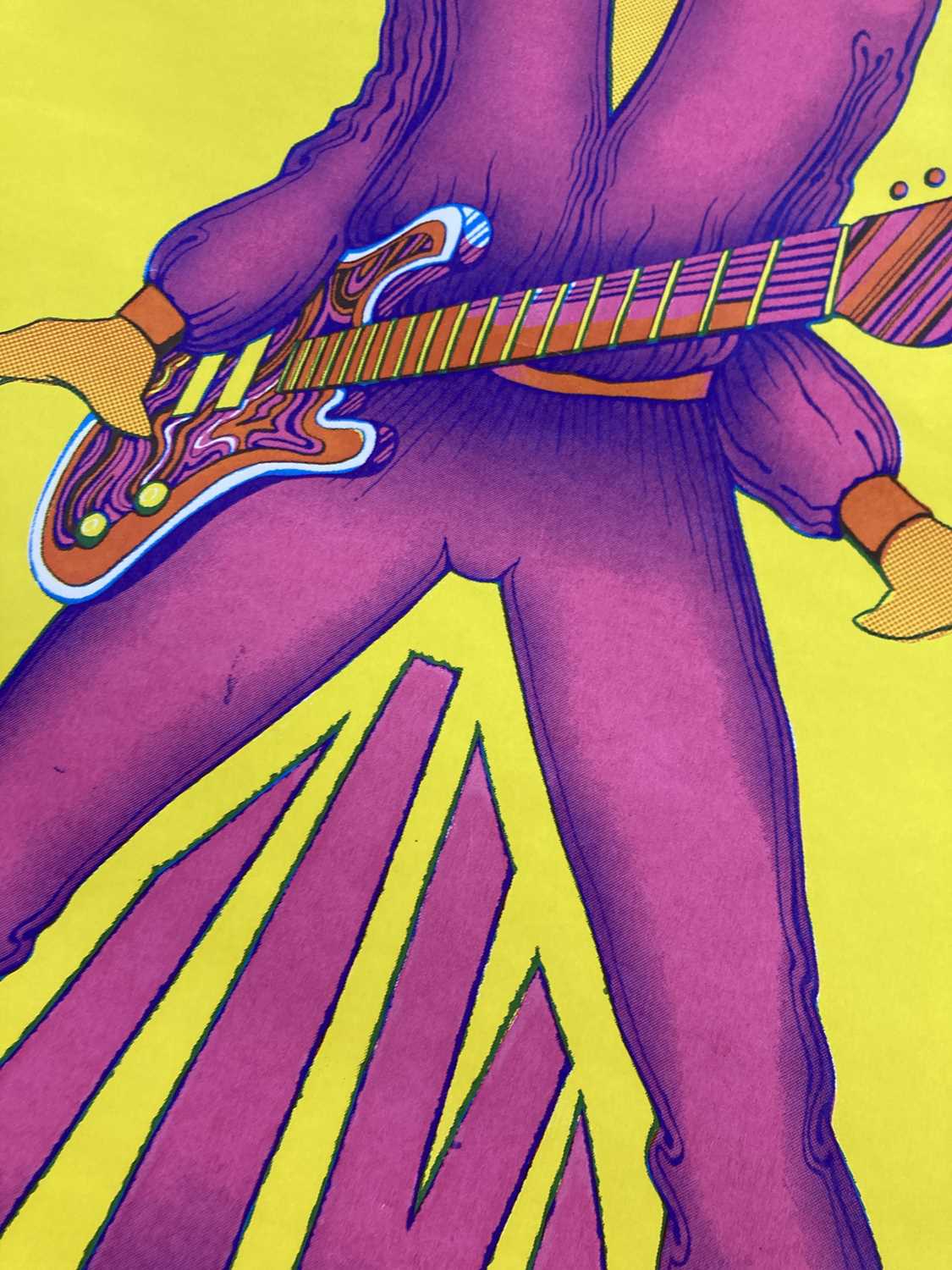 Lot 138 - DAVID BOWIE GEORGE UNDERWOOD ZIGGY POSTER.