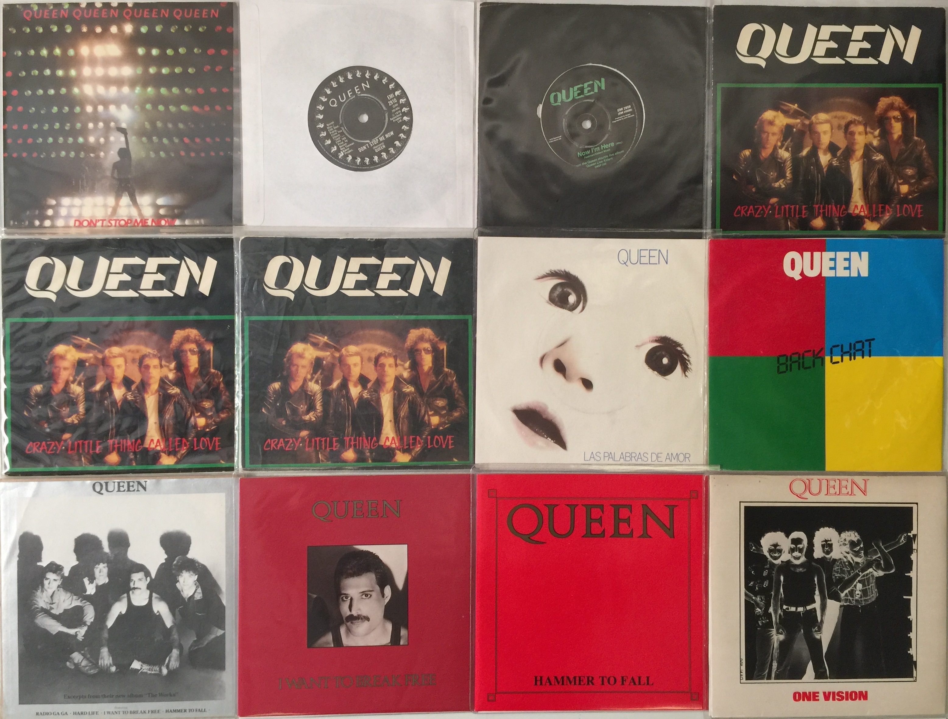 Lot 35 - QUEEN & RELATED - UK 7" COLLECTION
