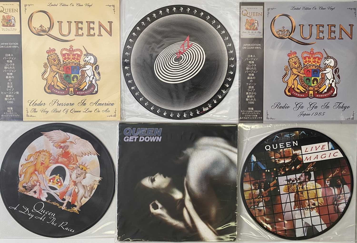 Lot 38 - QUEEN - LP/12" COLLECTION (OVERSEAS/PRIVATE