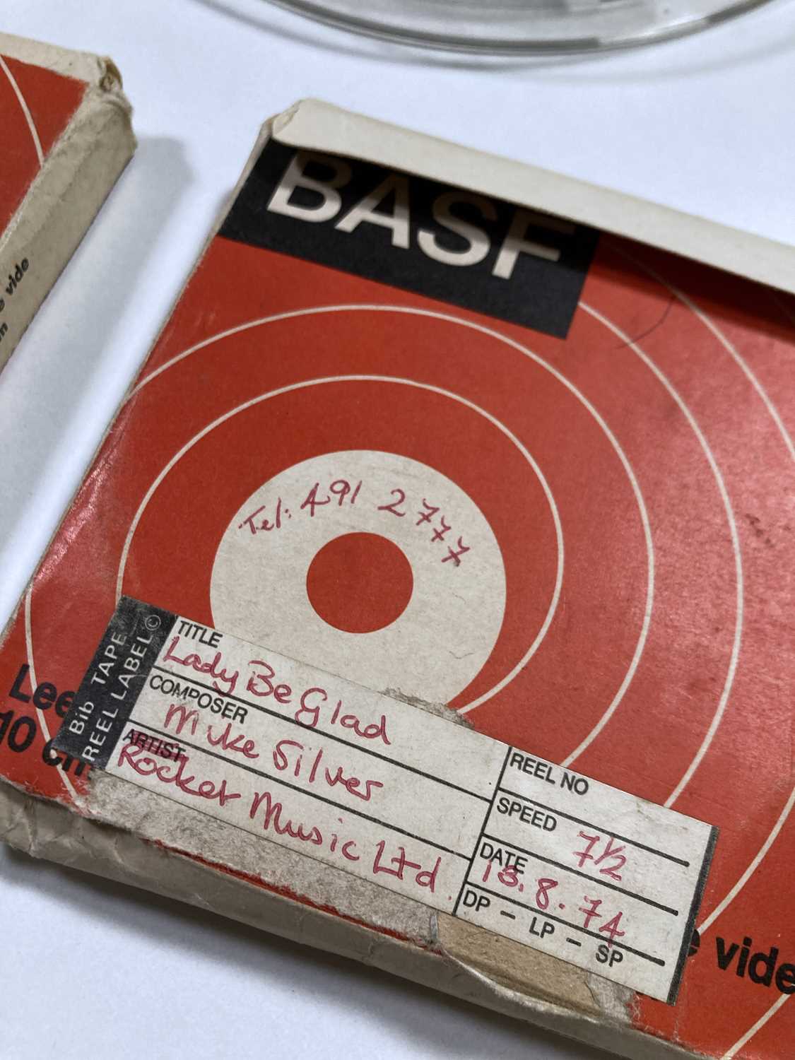 Lot 435 - ROCKET MUSIC RECORDING COMPANY - DEMO TAPES