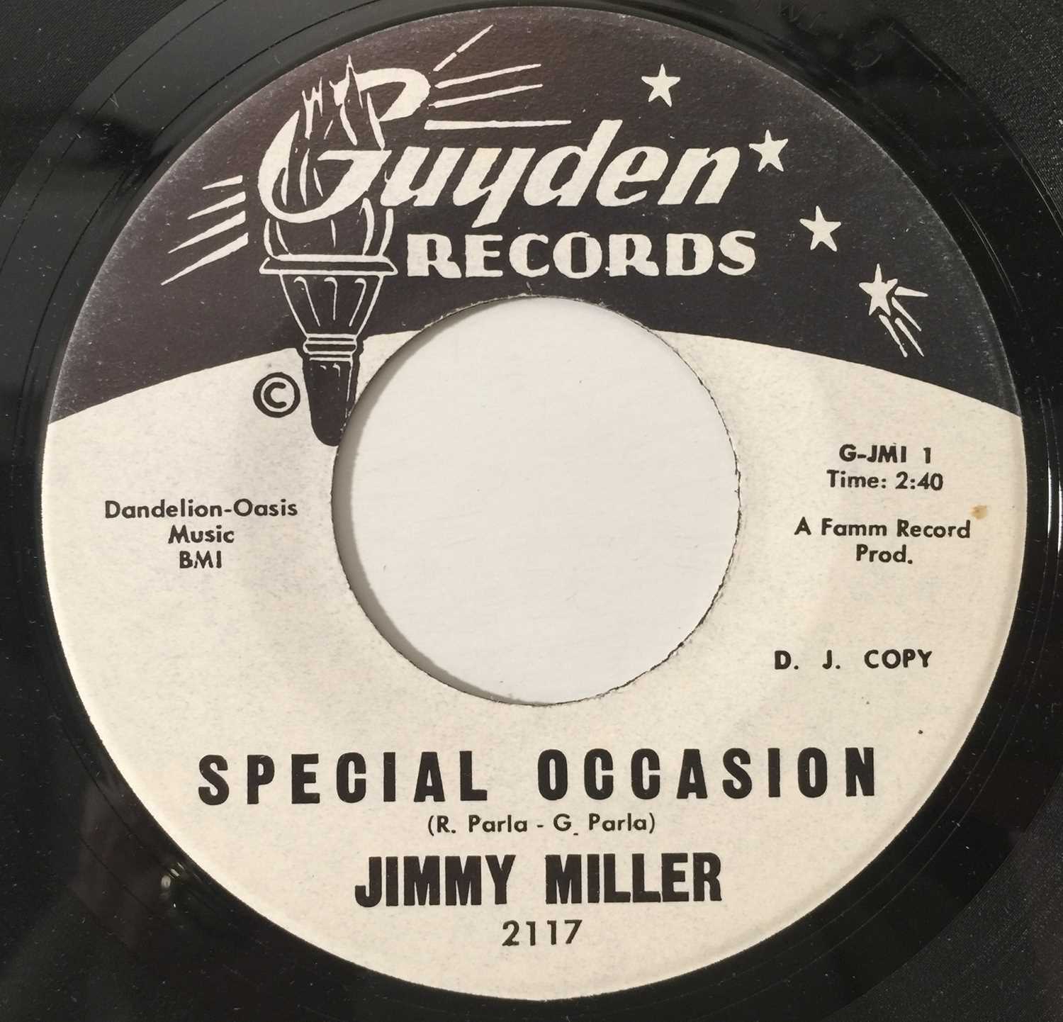 Lot 55 - JIMMY MILLER - SPECIAL OCCASION/ GENIE 7" (US