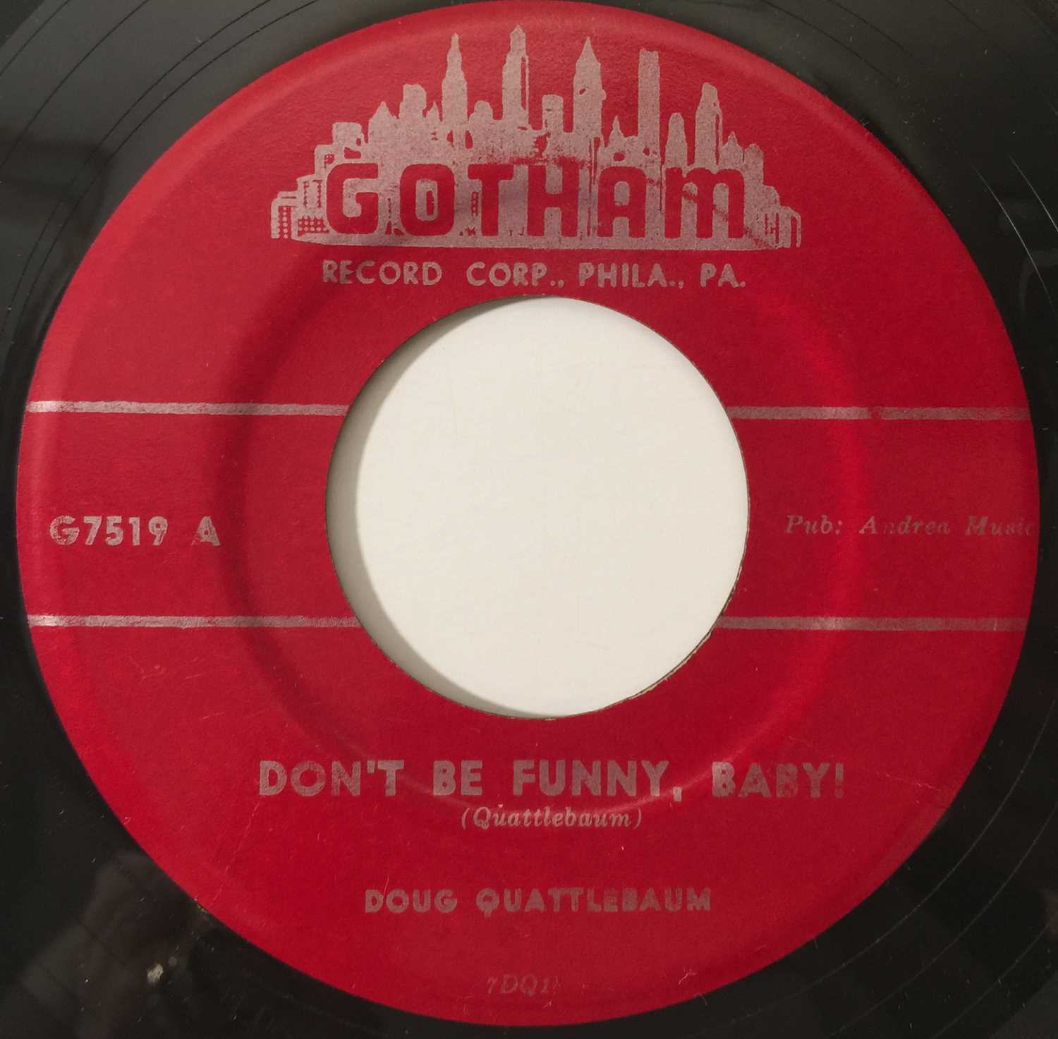 Lot 56 - DOUG QUATTLEBAUM - DON'T BE FUNNY BABY/