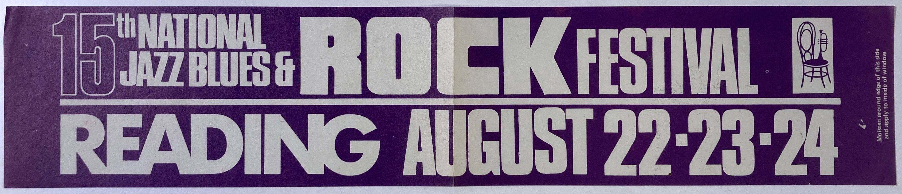 Lot 106 - READING FESTIVAL 1975 HANDBILL - THIN LIZZY