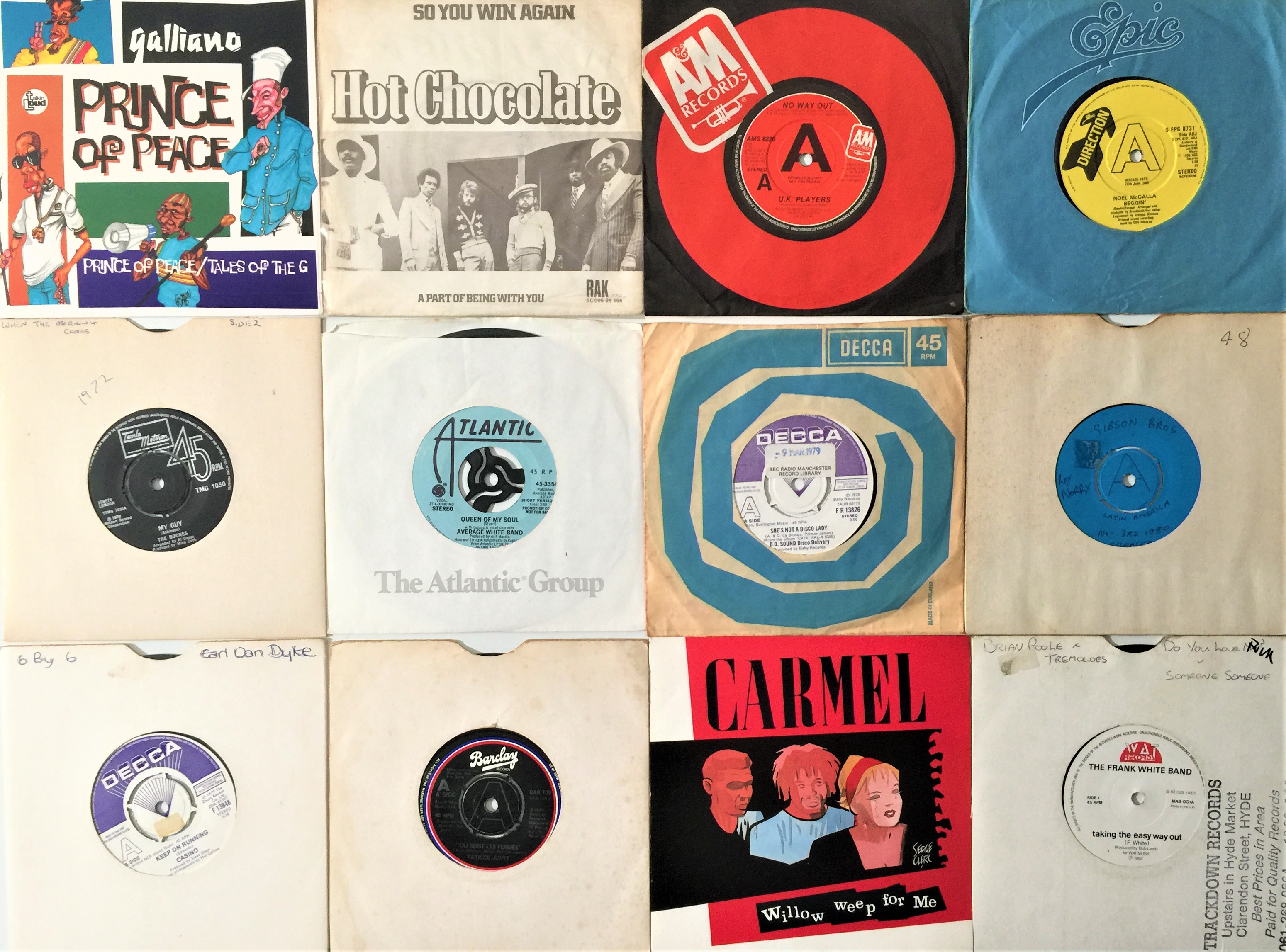 Lot 26 - DISCO / SOUL / FUNK / BOOGIE / JAZZ - 7"