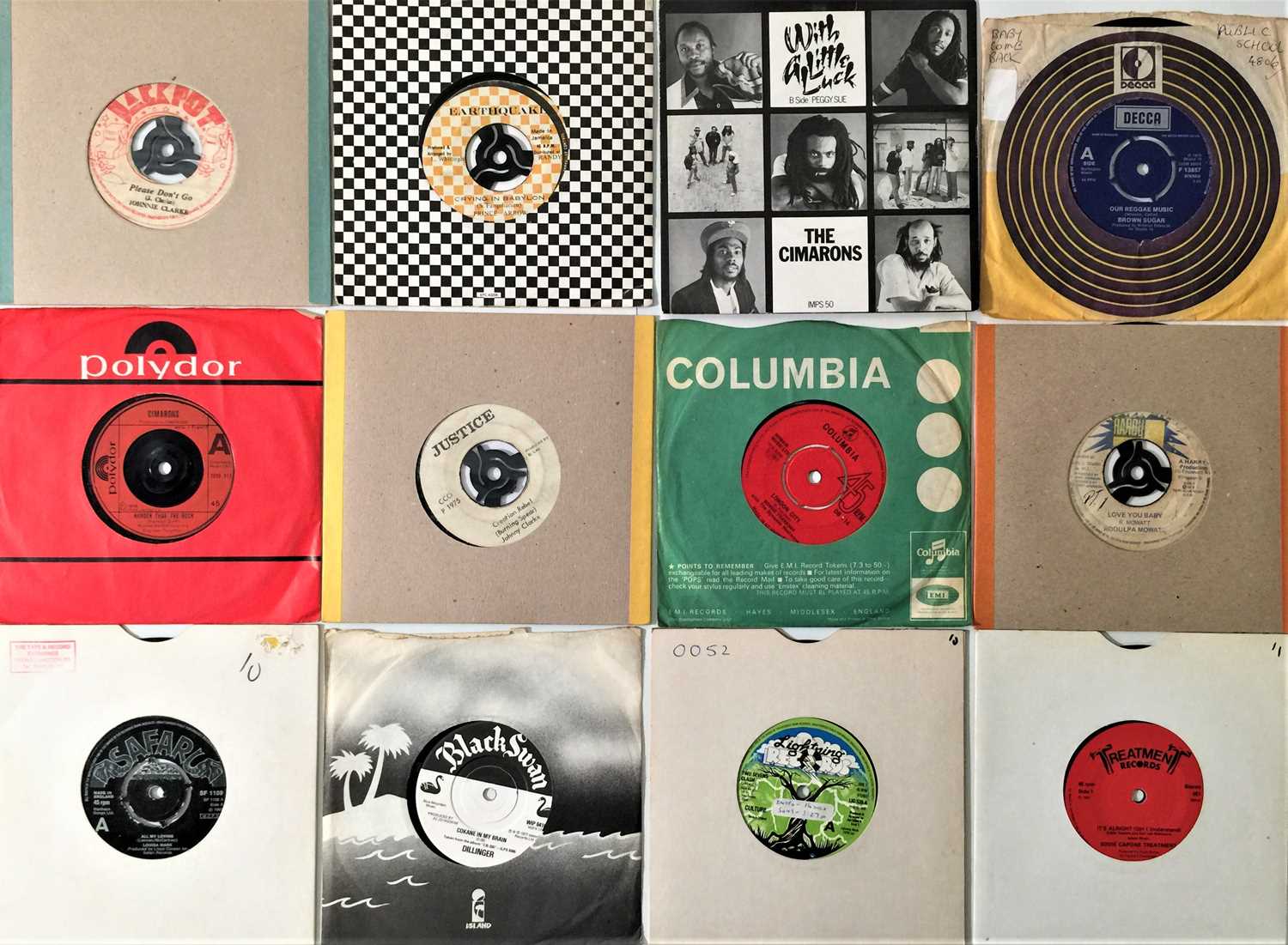 Lot 27 - REGGAE - 7" PACK