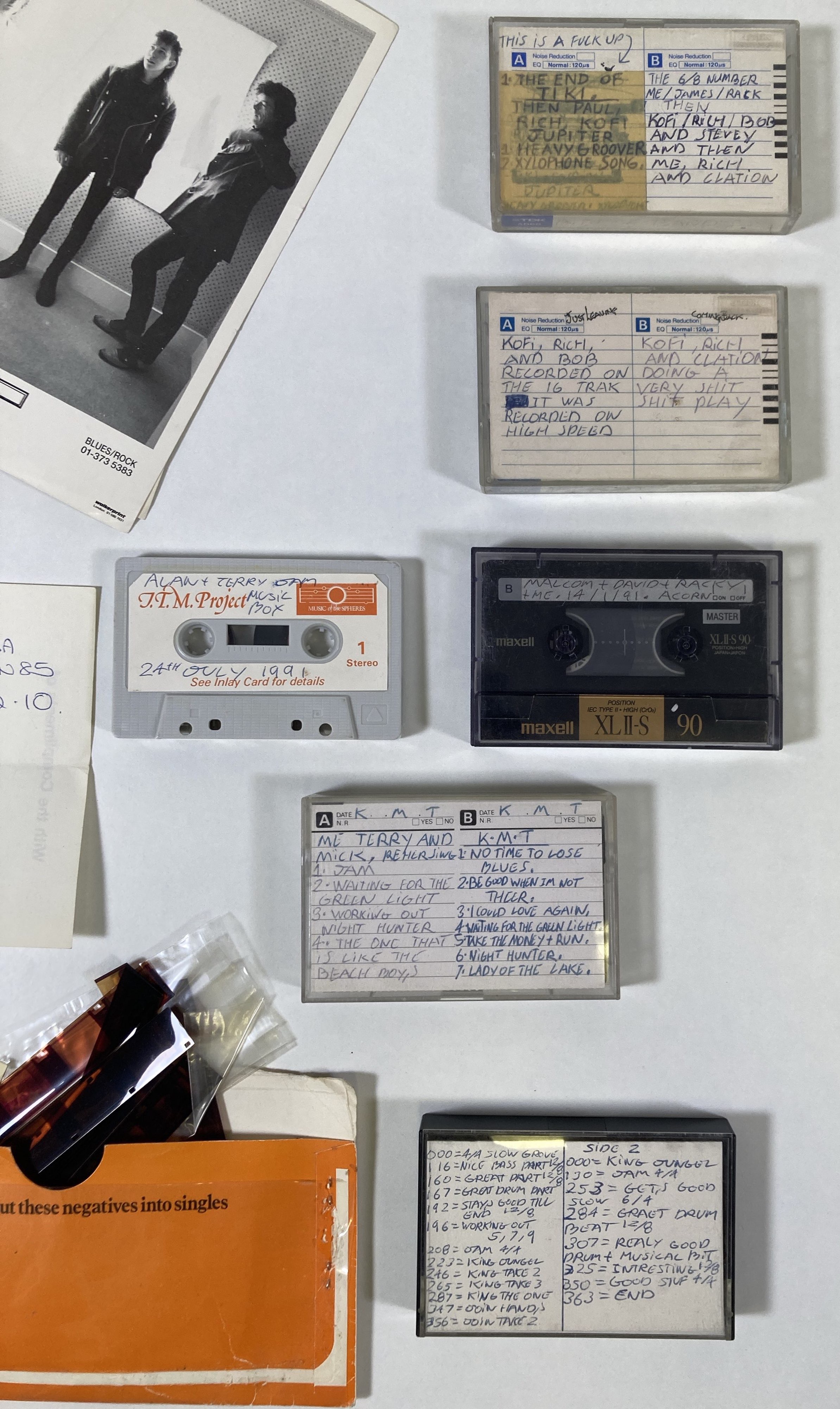 Lot 476 - GINGER BAKER / KOFI BAKER - PHOTOGRAPHS,