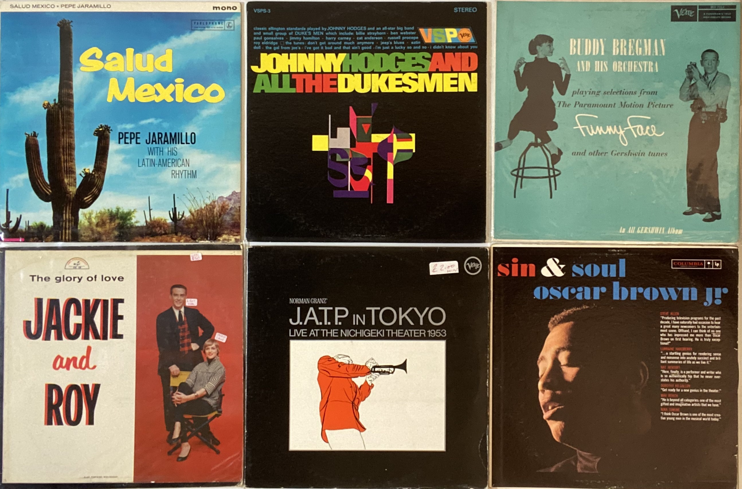 Lot 131 - JAZZ LPs (COOL/BOP/SWING). 163 x