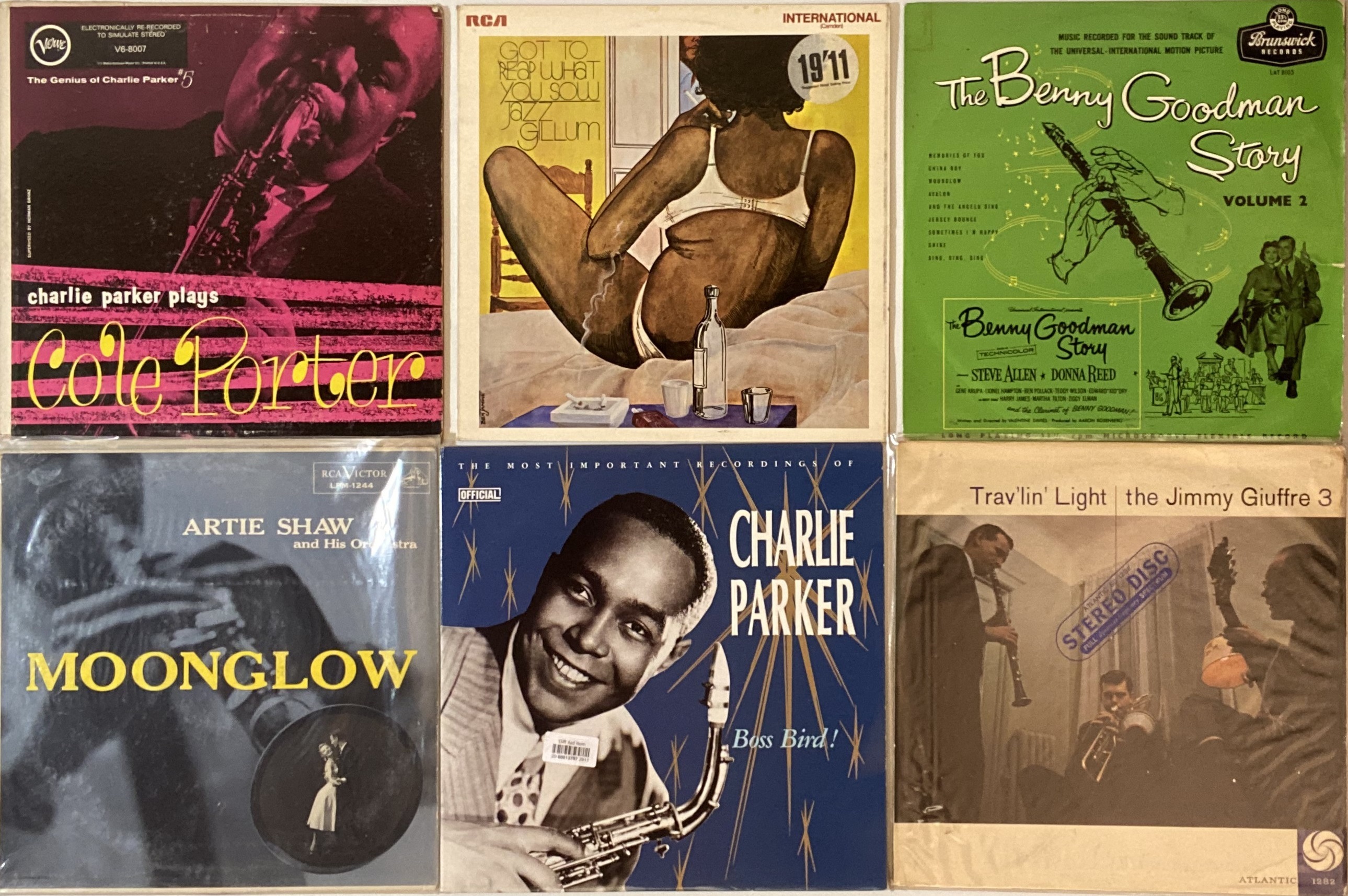 Lot 132 - JAZZ LPs (COOL/BOP/SWING). 160 x