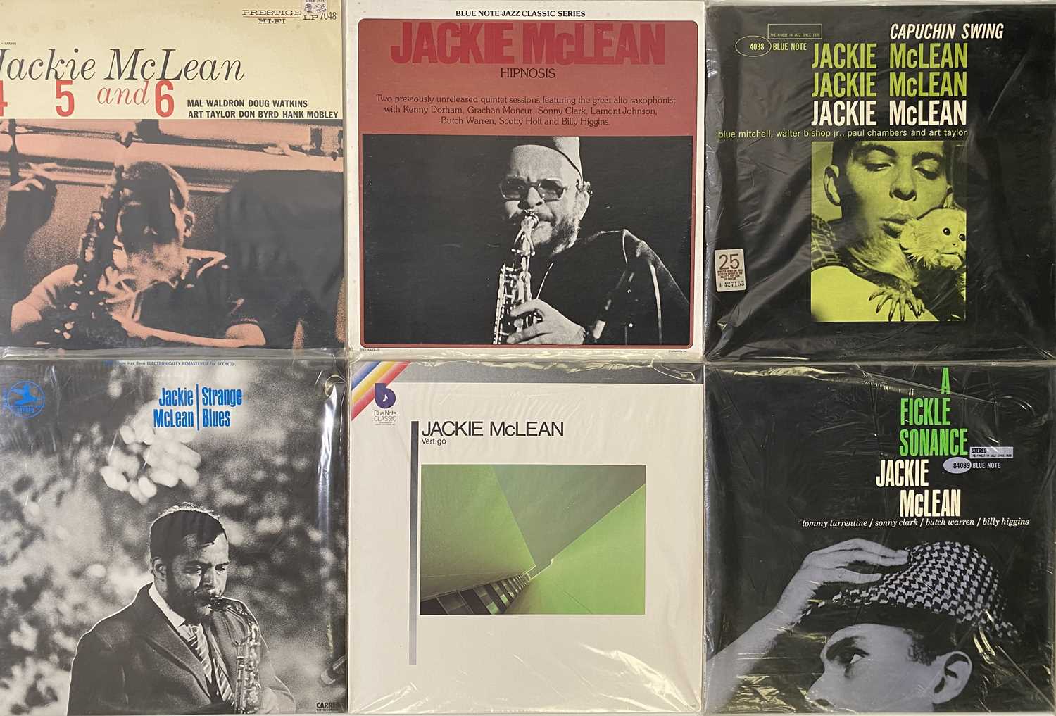 Lot 42 - JACKIE MCLEAN - LP COLLECTION