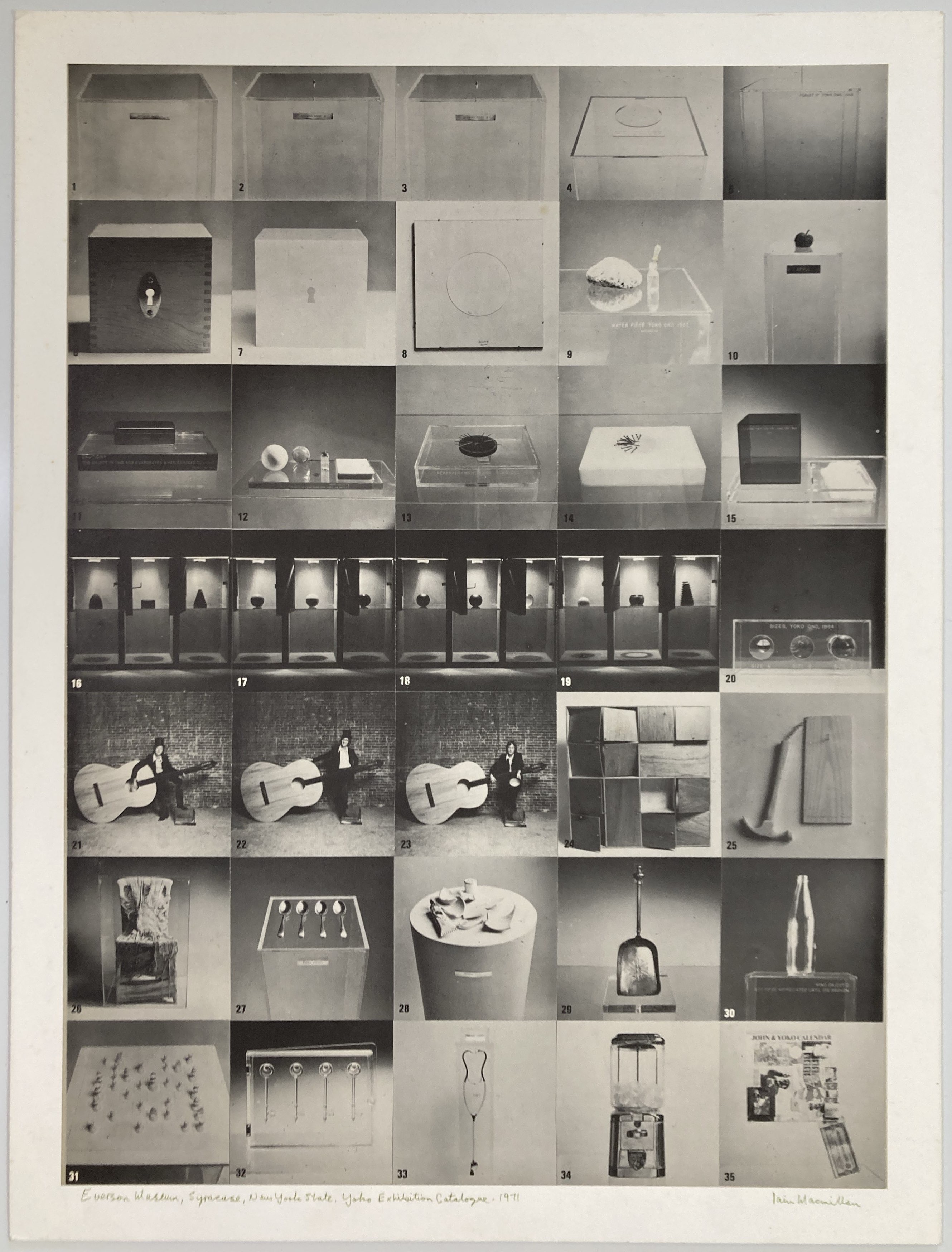 Lot 223 - IAIN MACMILLAN - YOKO ONO EXHIBITION