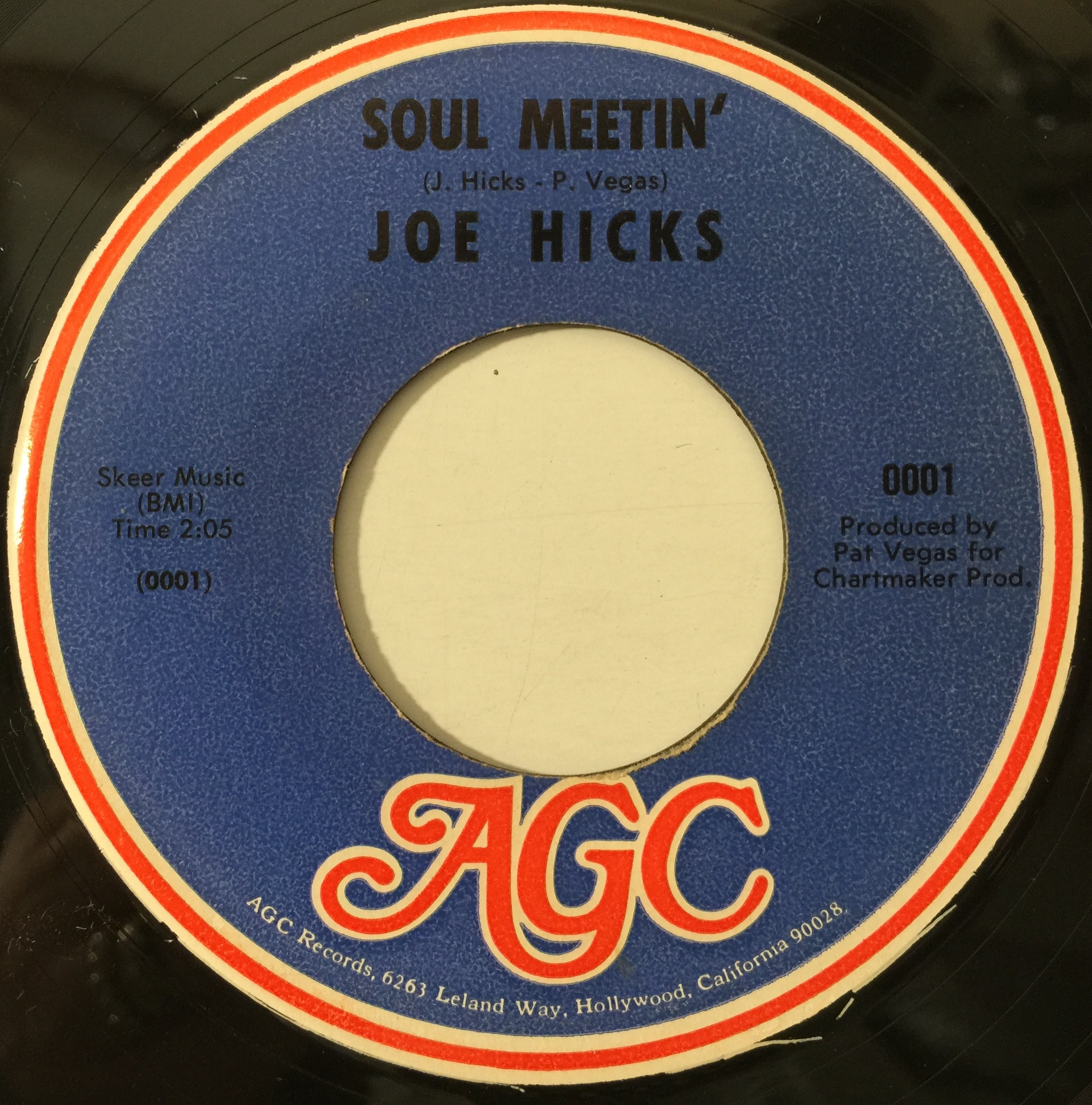 Lot 143 - JOE HICKS - DON'T IT MAKE YOU FEEL FUNNY 7"