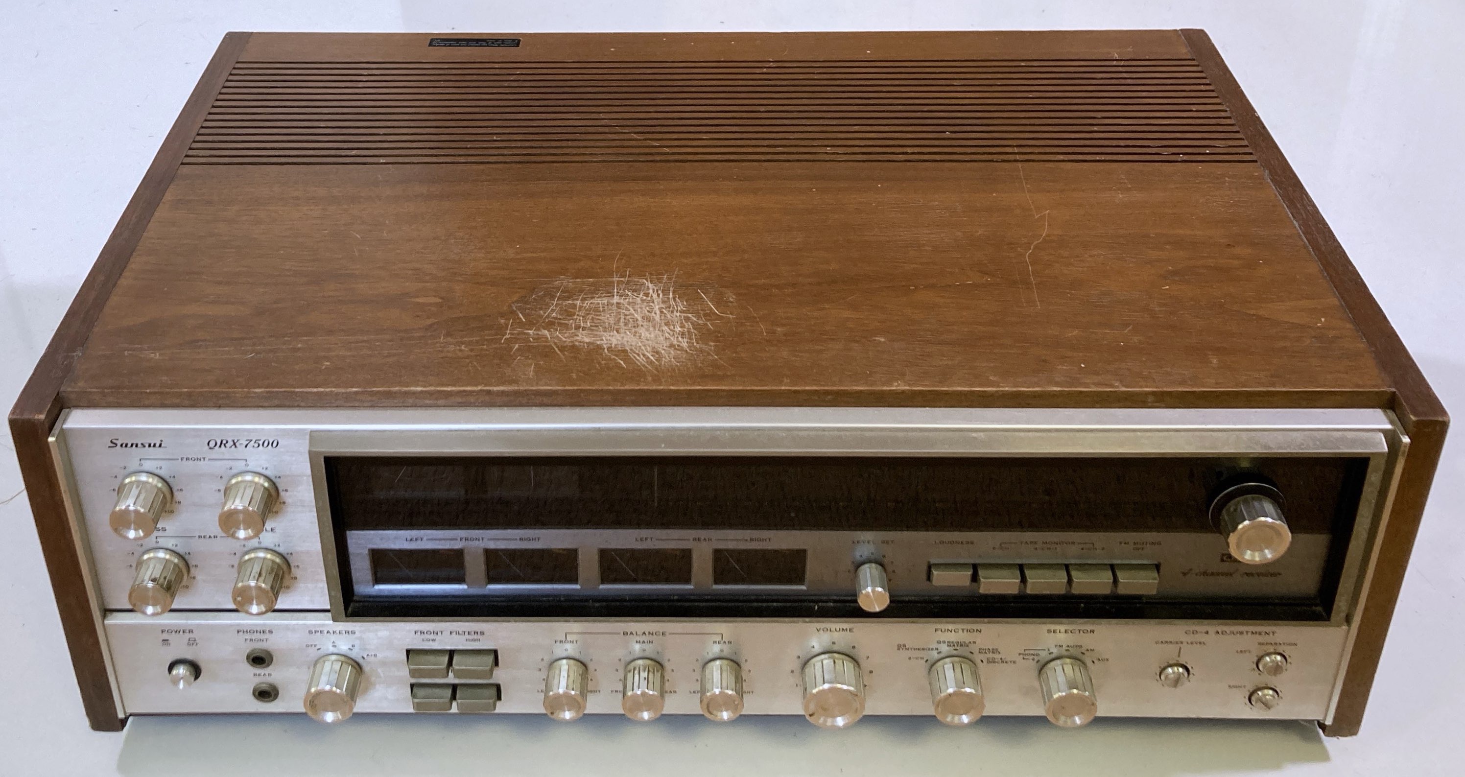 Lot 4 - SANSUI QRX-7500 QUADROPHONIC