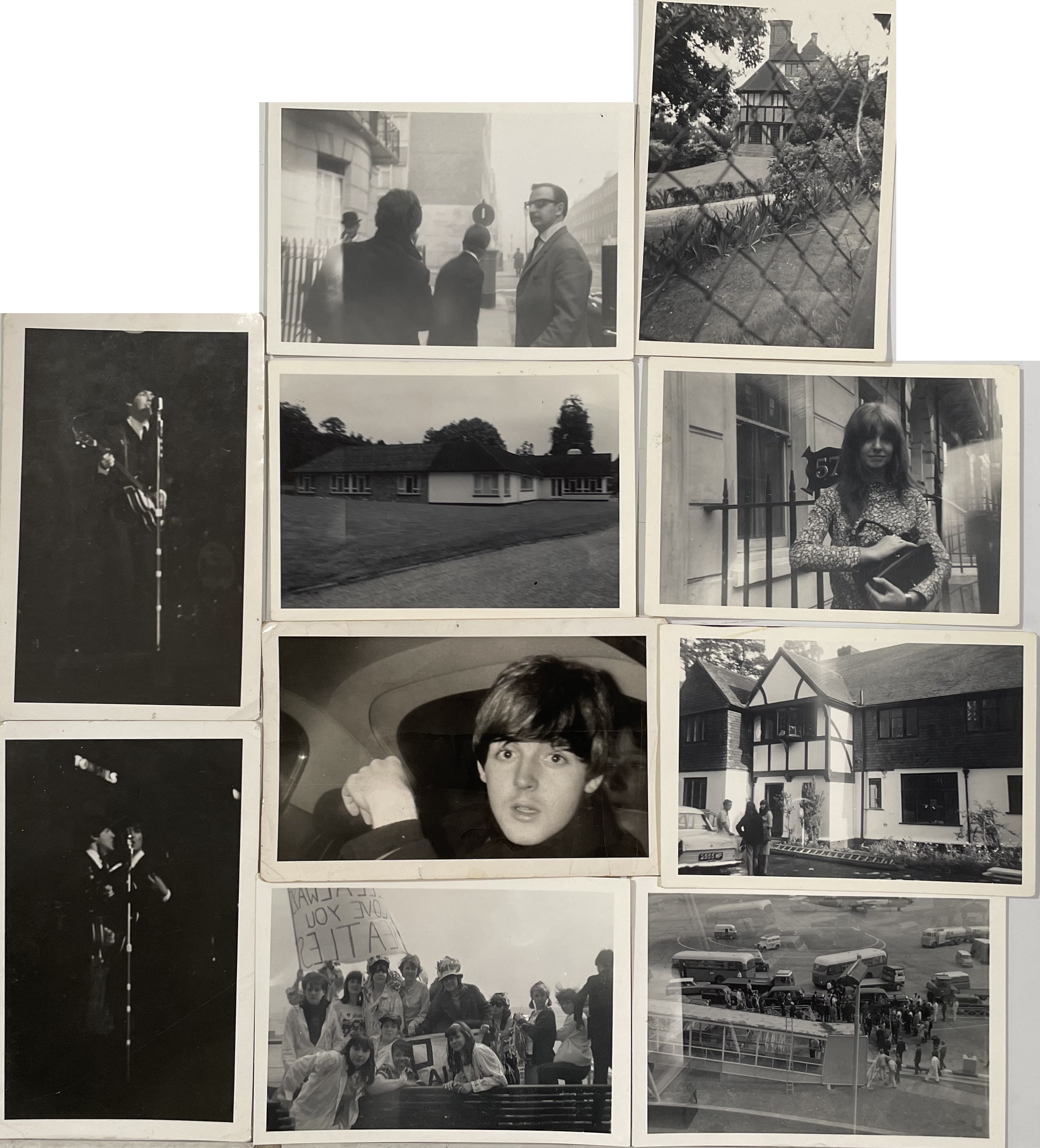 Lot 231 - THE BEATLES - ORIGINAL PHOTOGRAPHS OF THE
