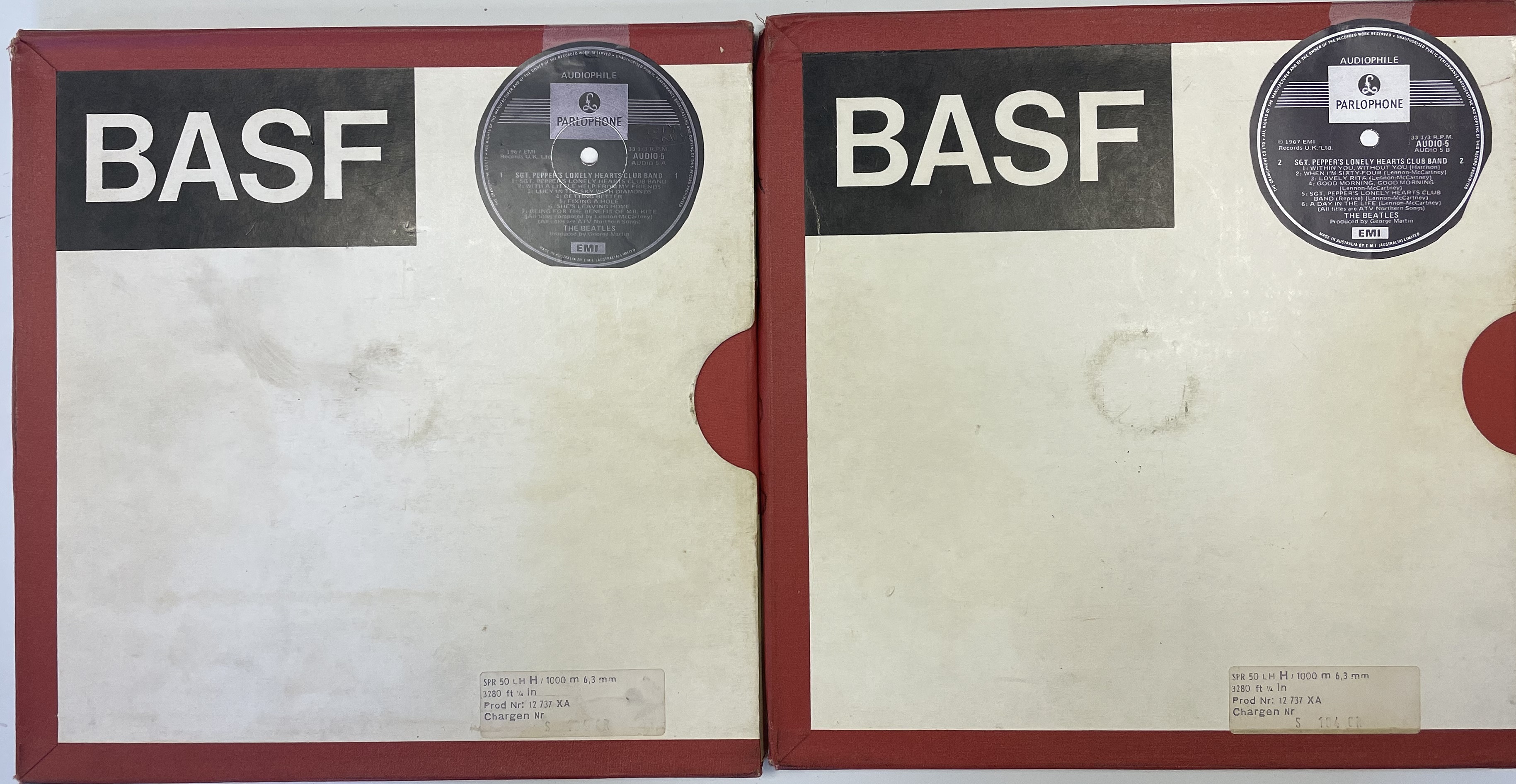 Lot 236 - THE BEATLES - A COPY MASTER PRODUCTION TAPE