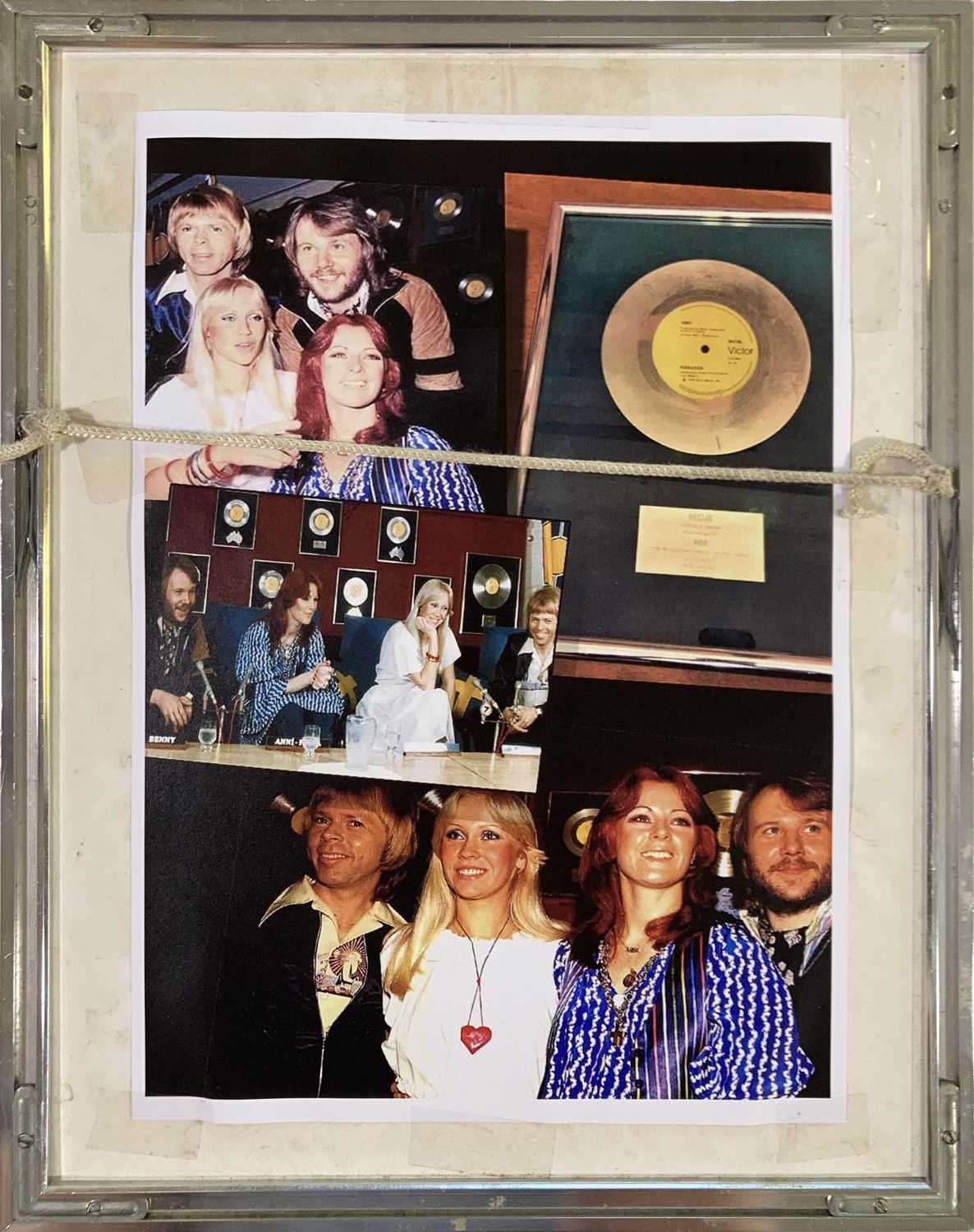 Lot 351 - ABBA 1977 FERNANDO RCA SALES AWARD - SEEN IN