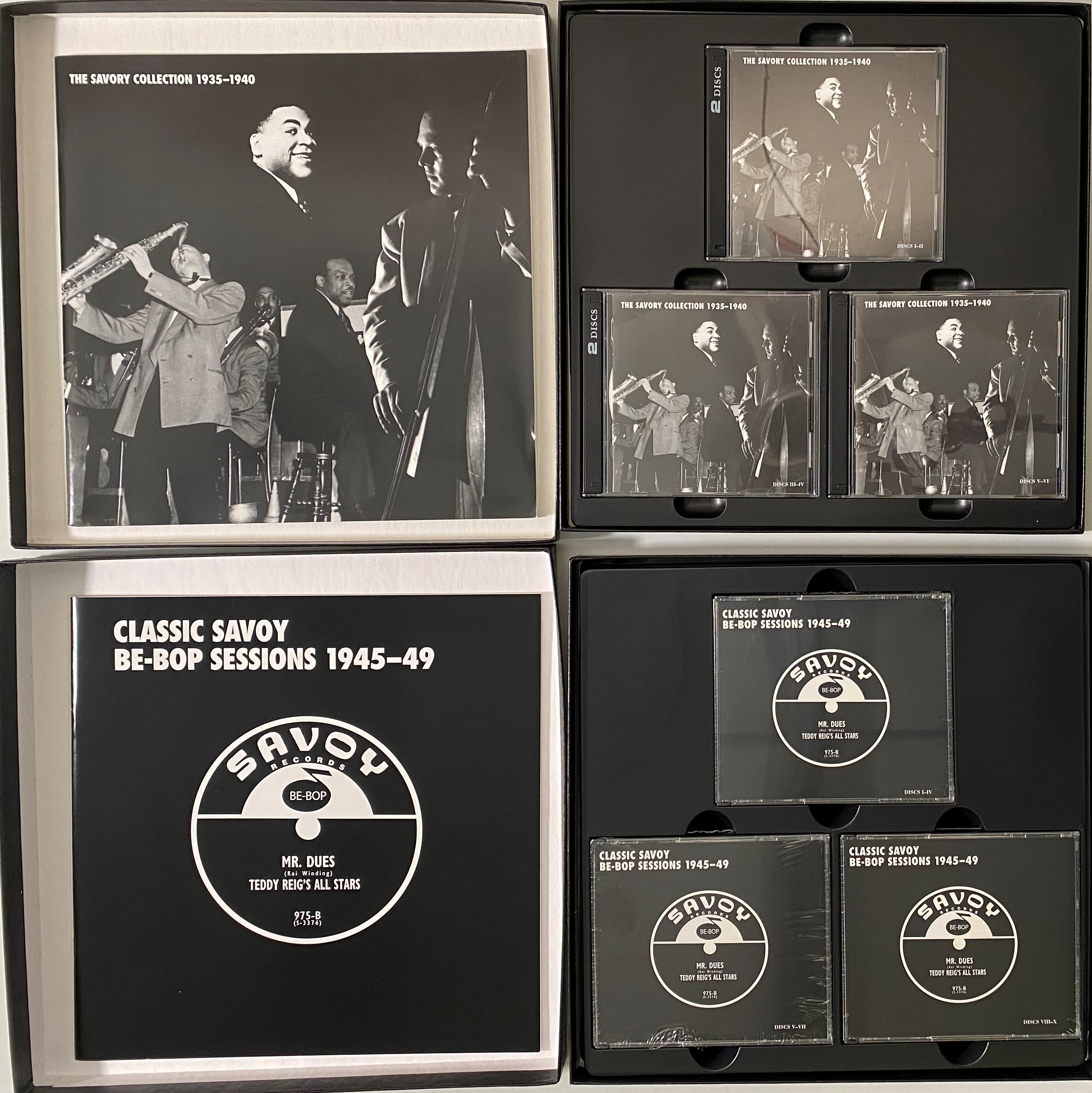 Lot 71 - SAVOY/ SAVORY COLLECTION - MOSAIC CD BOX SETS