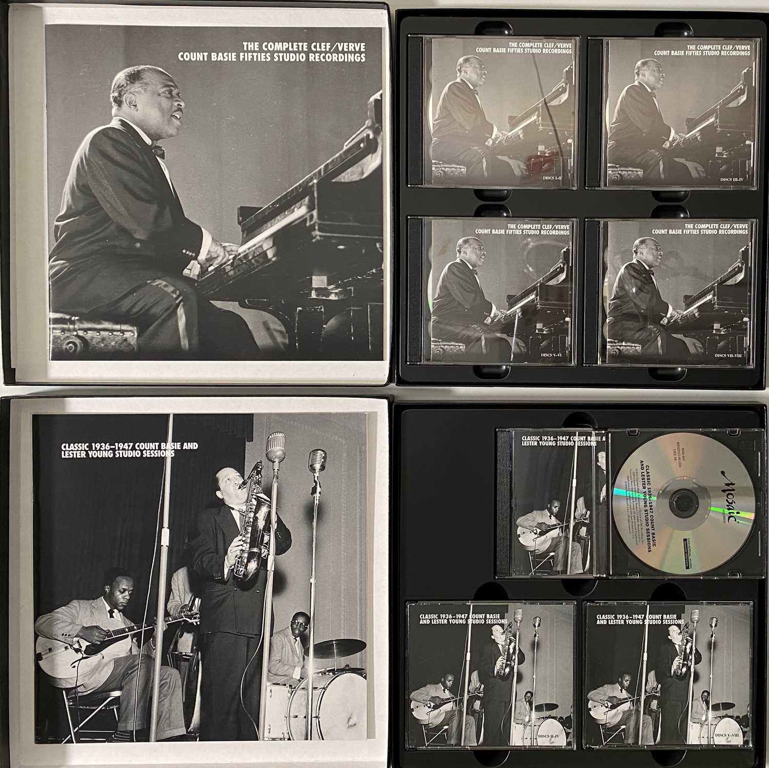 Lot 74 - DUKE ELLINGTON/ COUNT BASIE - MOSAIC CD BOX