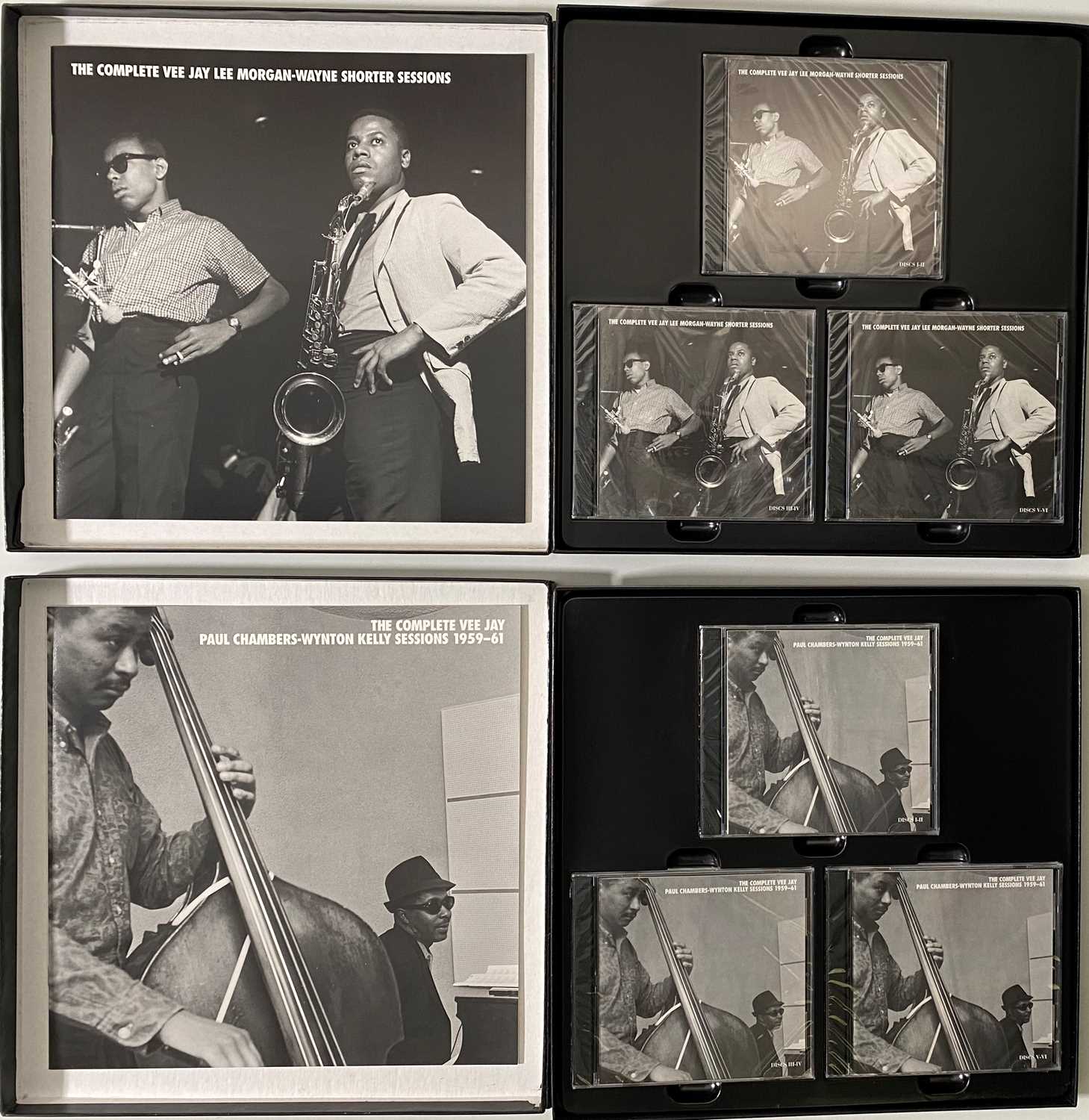 Lot 78 - VEE JAY SESSIONS - MOSAIC CD BOX SETS (LEE