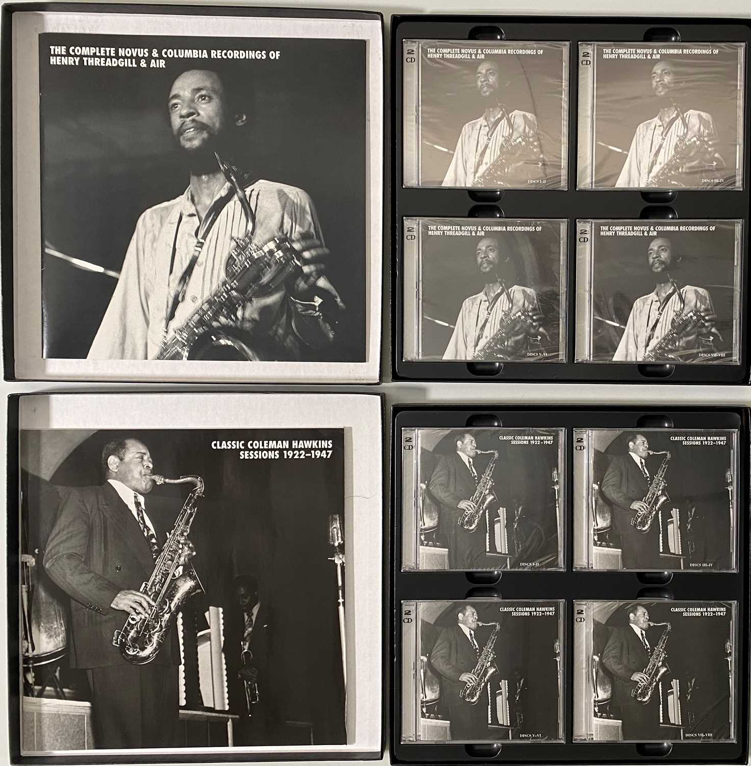 Lot 79 - JAZZ SAX LEGENDS - MOSAIC CD BOX SETS
