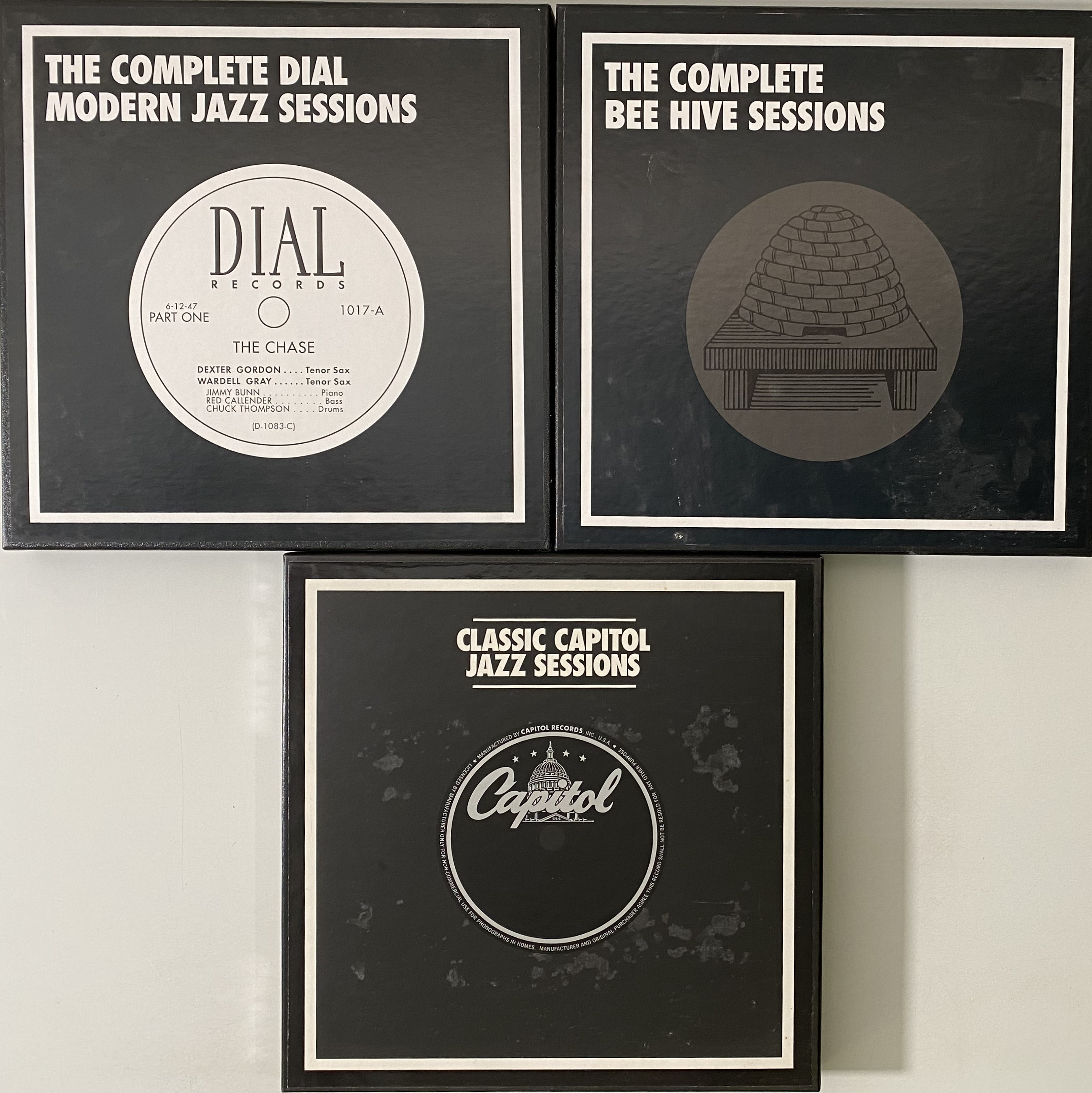 Lot 84 - DIAL/ BEE HIVE/ CAPITOL JAZZ - MOSAIC CD BOX