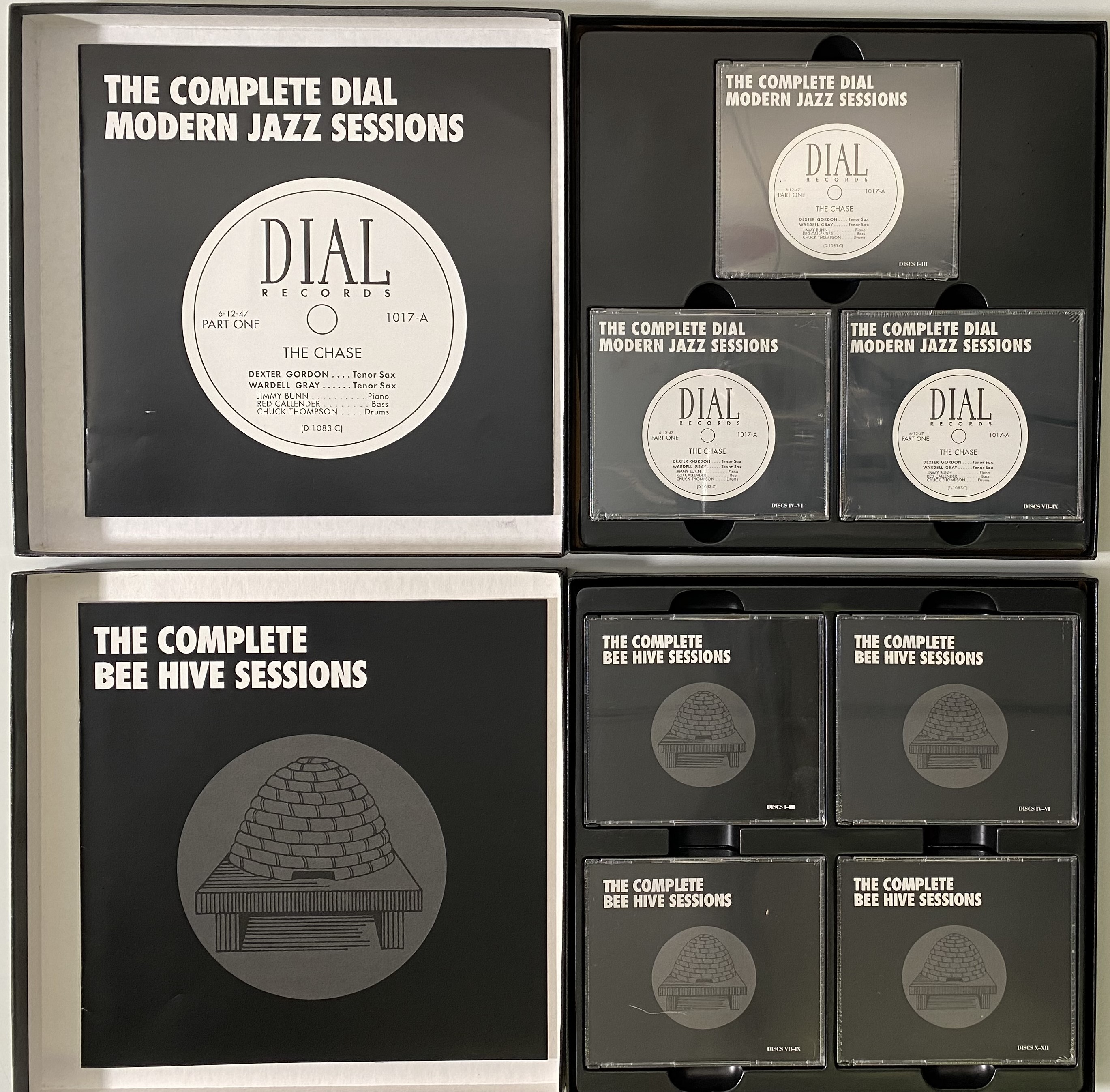 Lot 84 - DIAL/ BEE HIVE/ CAPITOL JAZZ - MOSAIC CD BOX