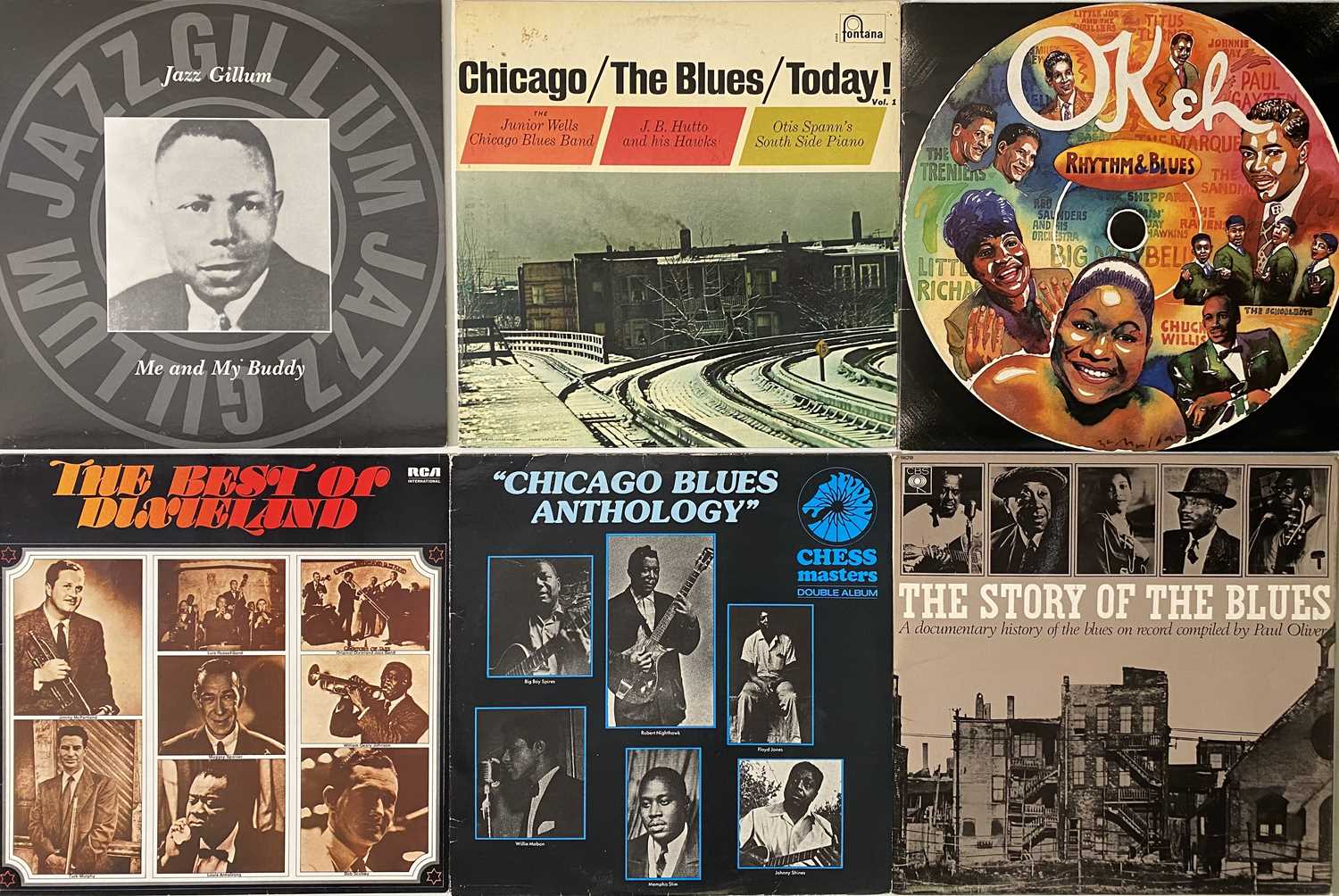 Lot 180 - BLUES/ JAZZ/ SPIRITUAL - COMPILATION LP