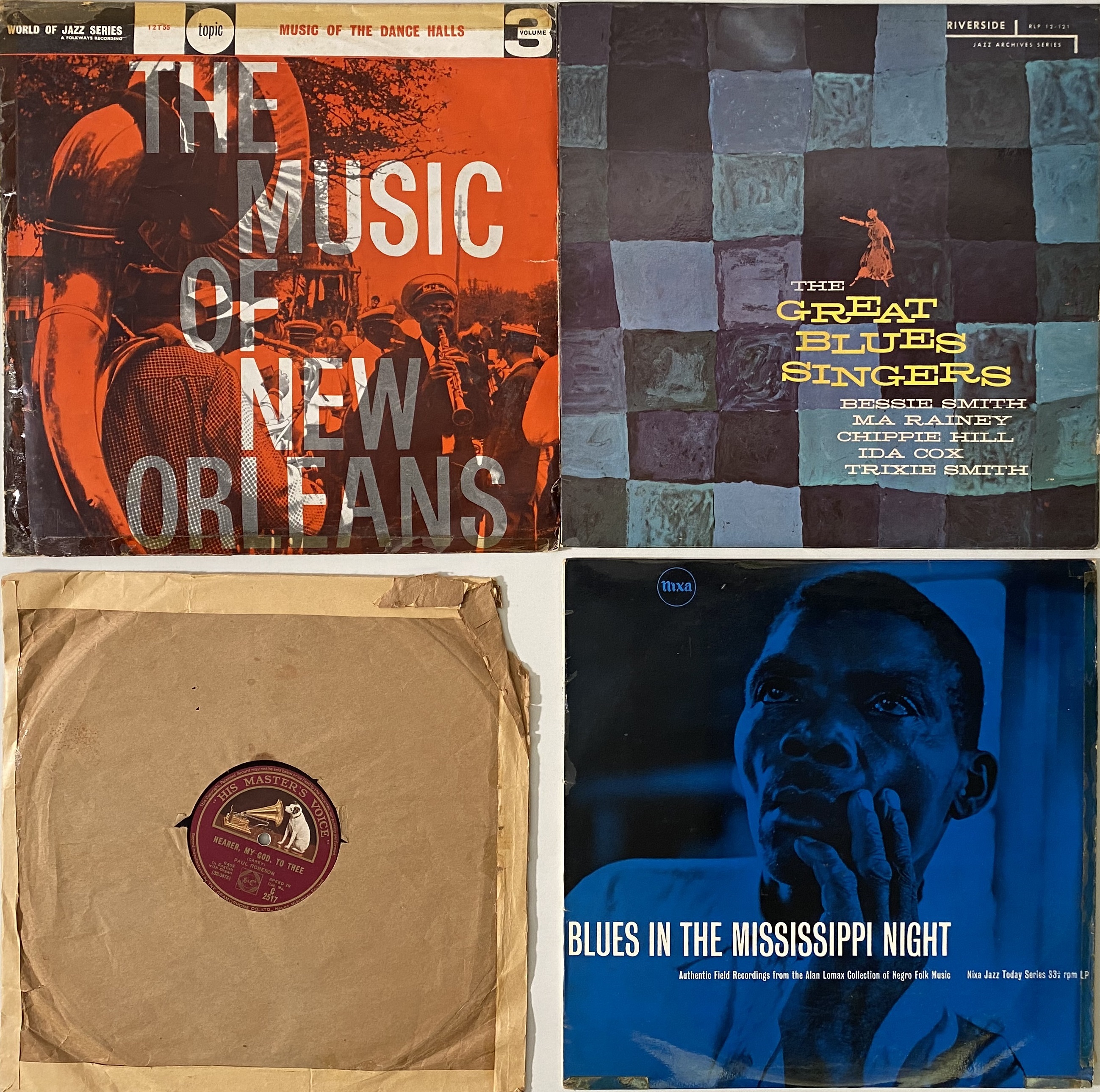 Lot 180 - BLUES/ JAZZ/ SPIRITUAL - COMPILATION LP