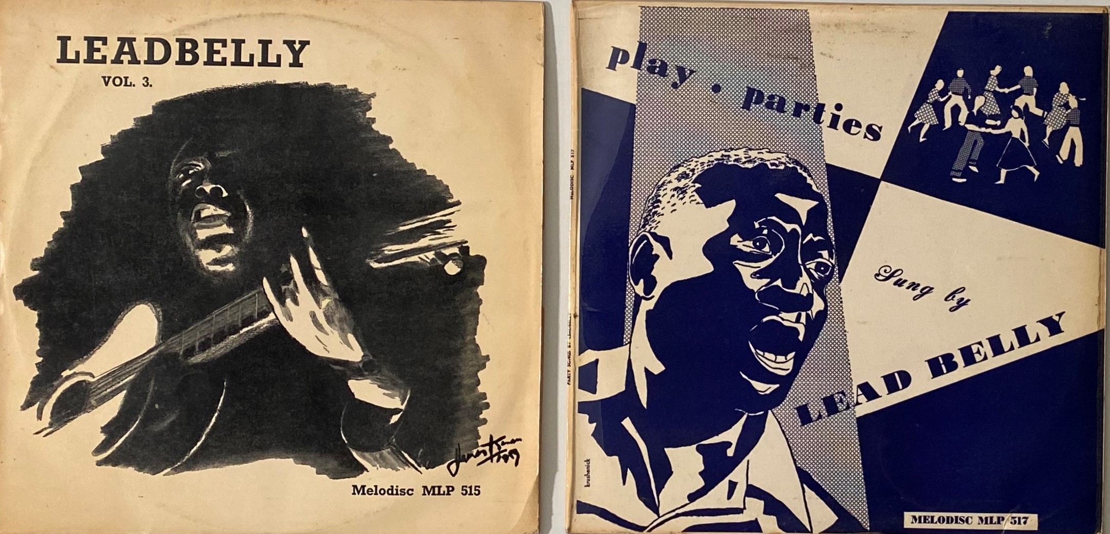Lot 184 - LEADBELLY - LP/ 10" COLLECTION