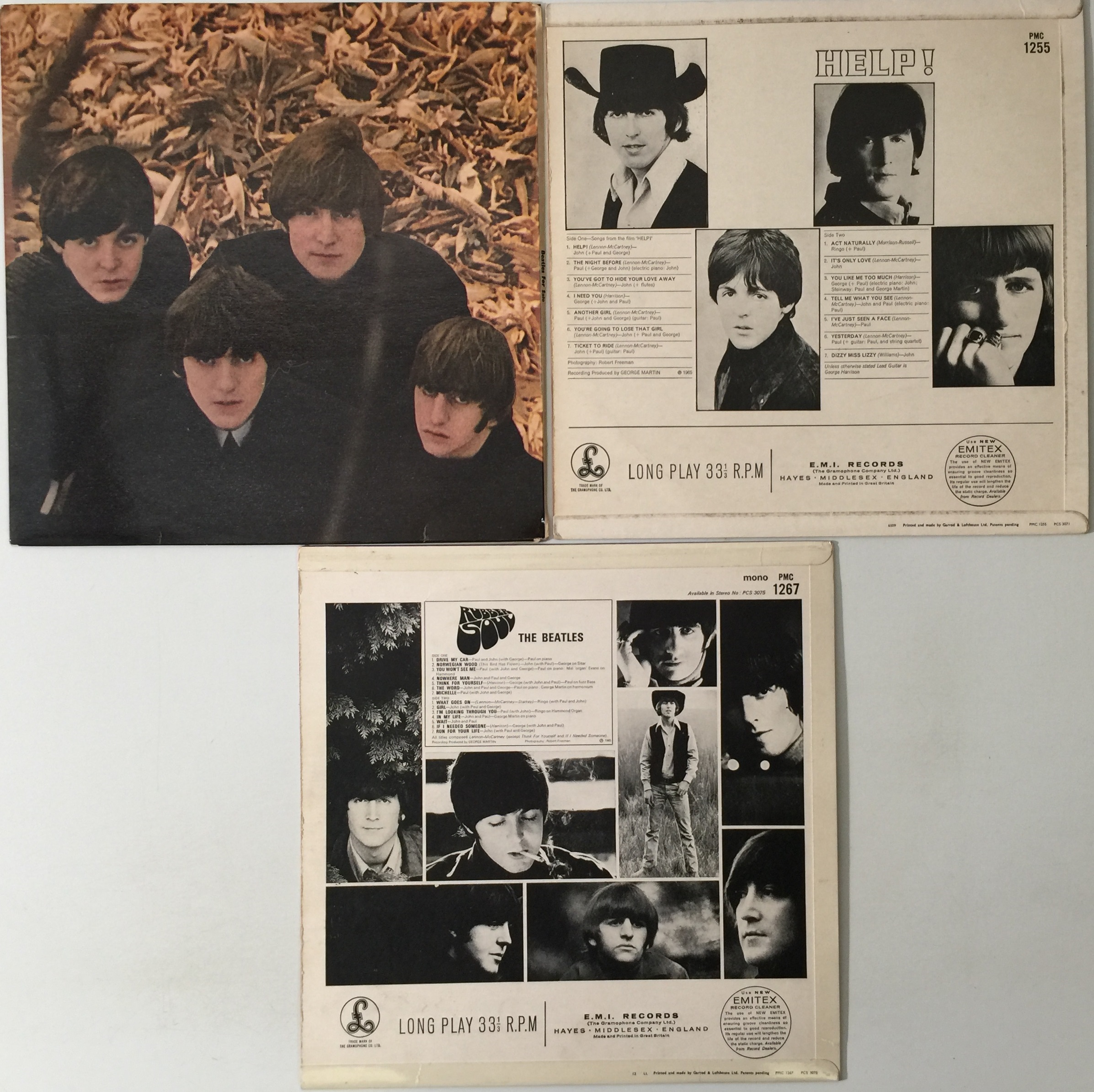 Lot 31 - THE BEATLES - STUDIO LP RARITIES (INC LOUD