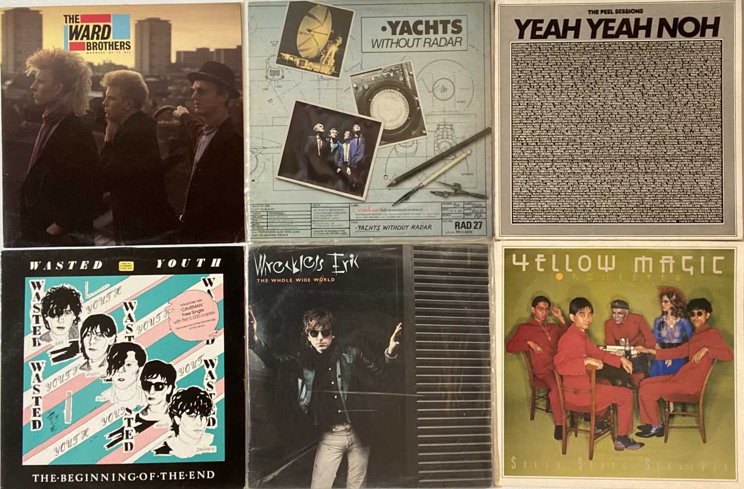 Lot 20 - PUNK/ NEW WAVE - LPs.