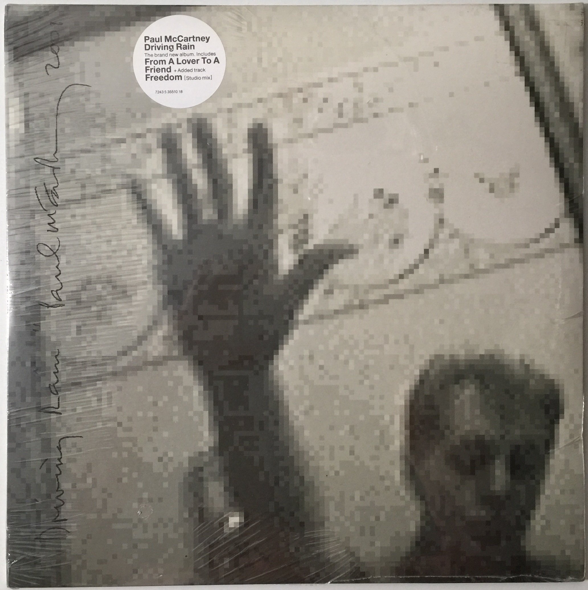 Lot 21 - PAUL MCCARTNEY - DRIVING RAIN LP (ORIGINAL