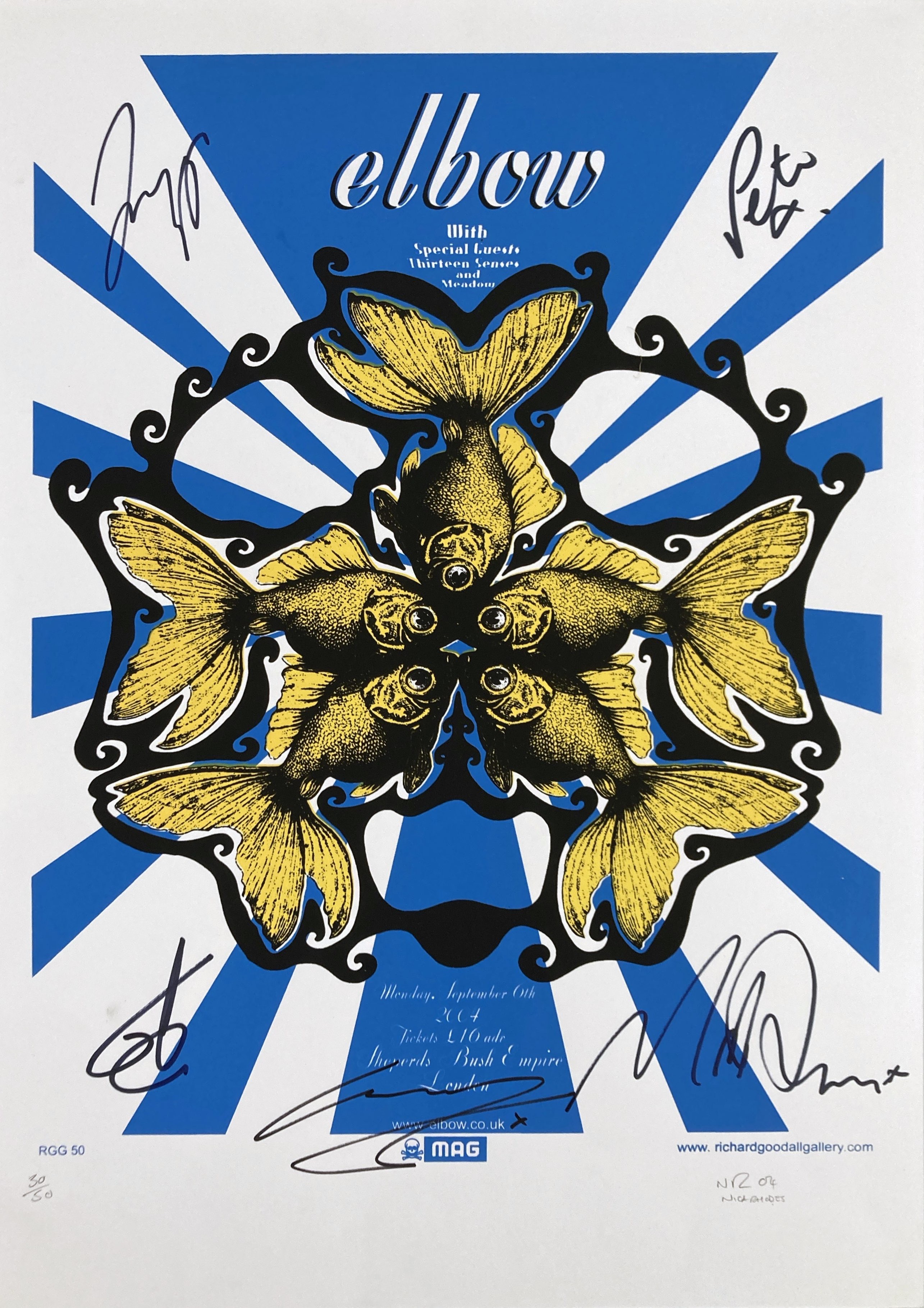 Lot 205 - SIGNED LIMITED EDITION POSTERS - THE