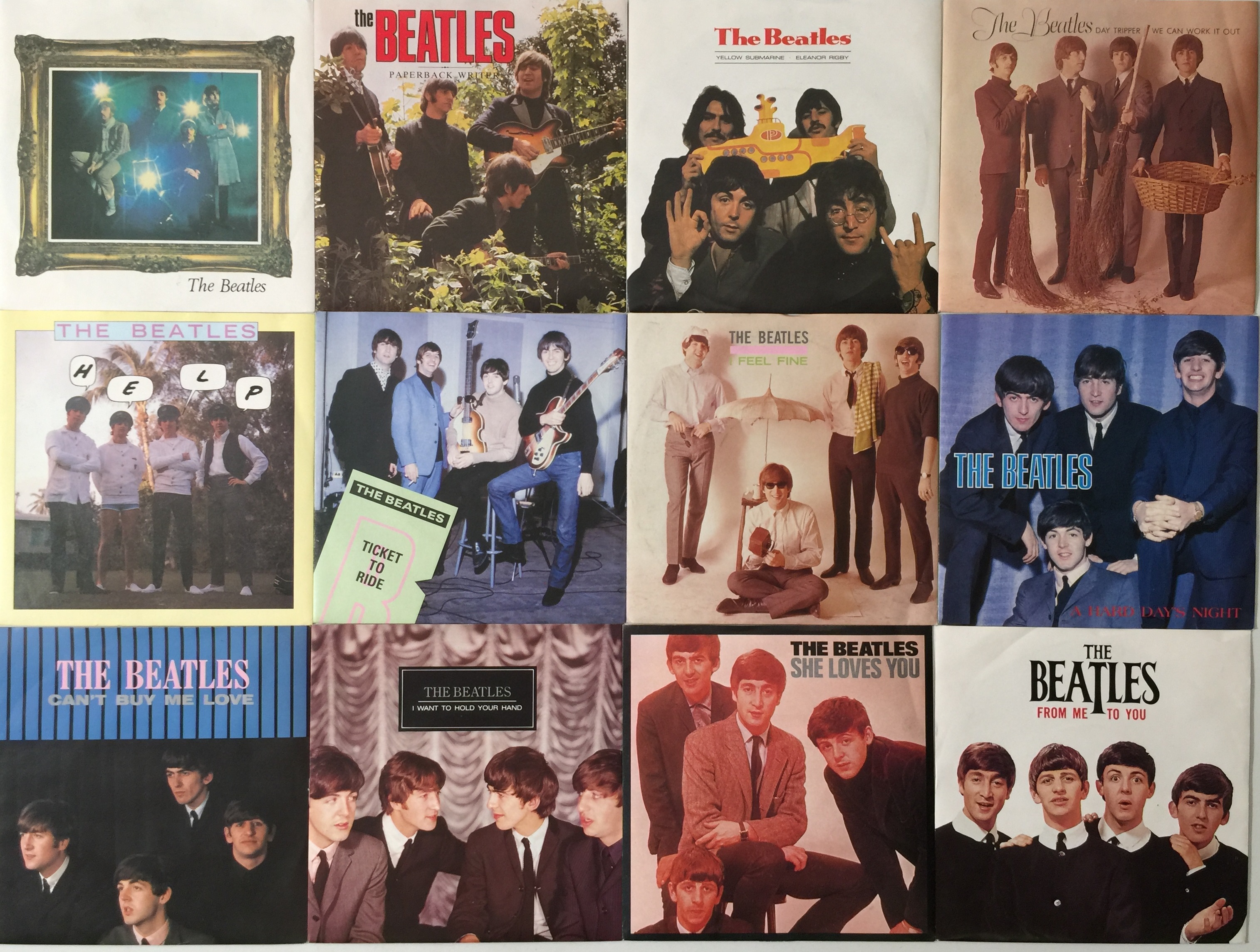 Lot 70 - THE BEATLES - THE BEATLES SINGLES COLLECTION