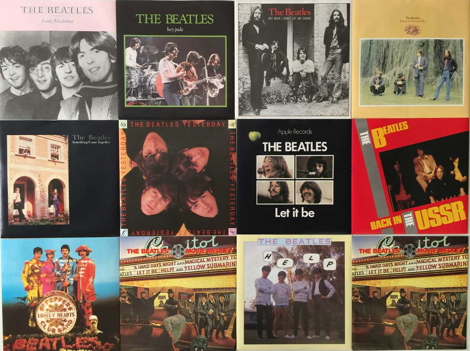 Lot 52 - THE BEATLES - THE BEATLES SINGLES COLLECTION