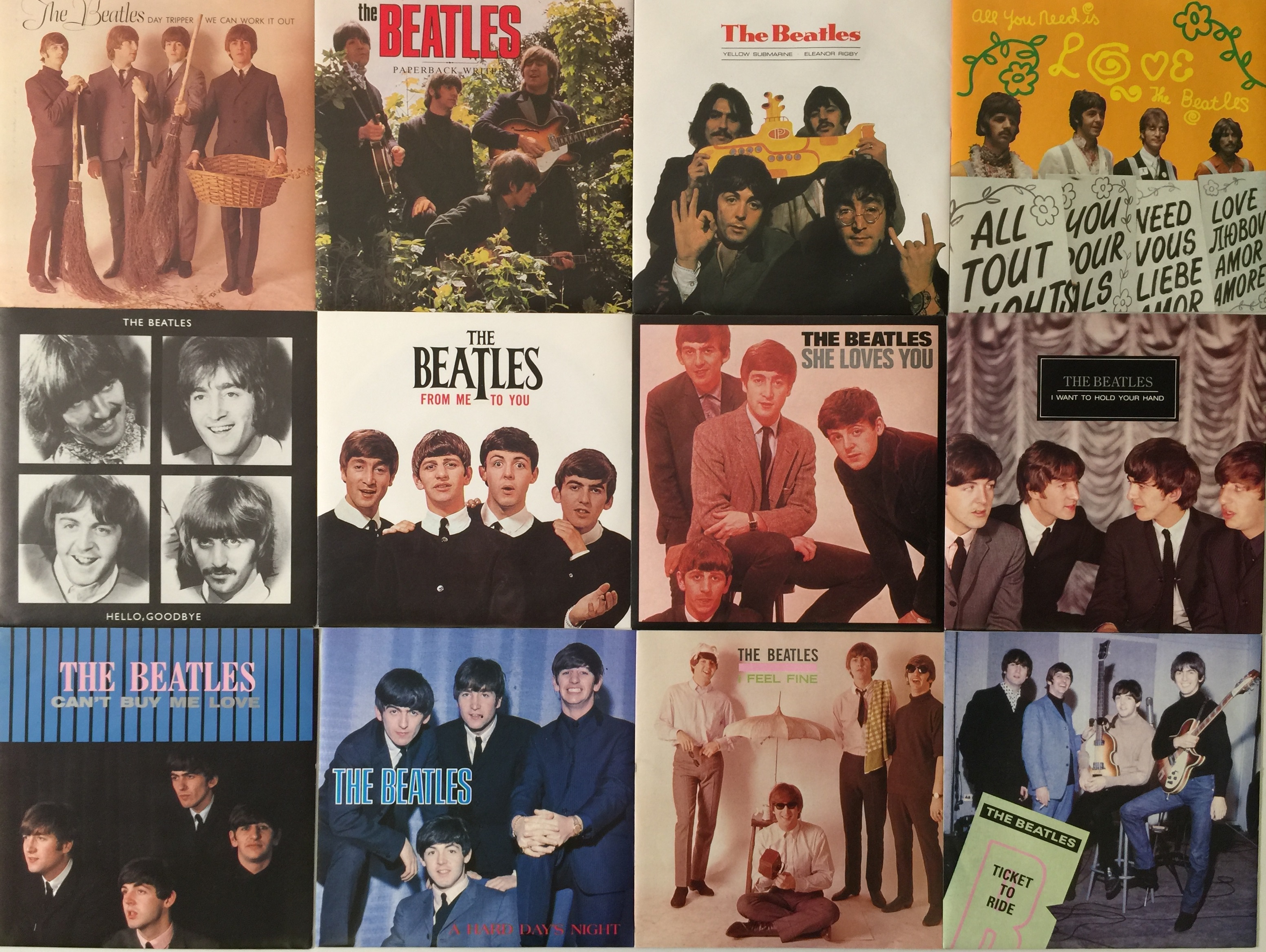 Lot 52 - THE BEATLES - THE BEATLES SINGLES COLLECTION