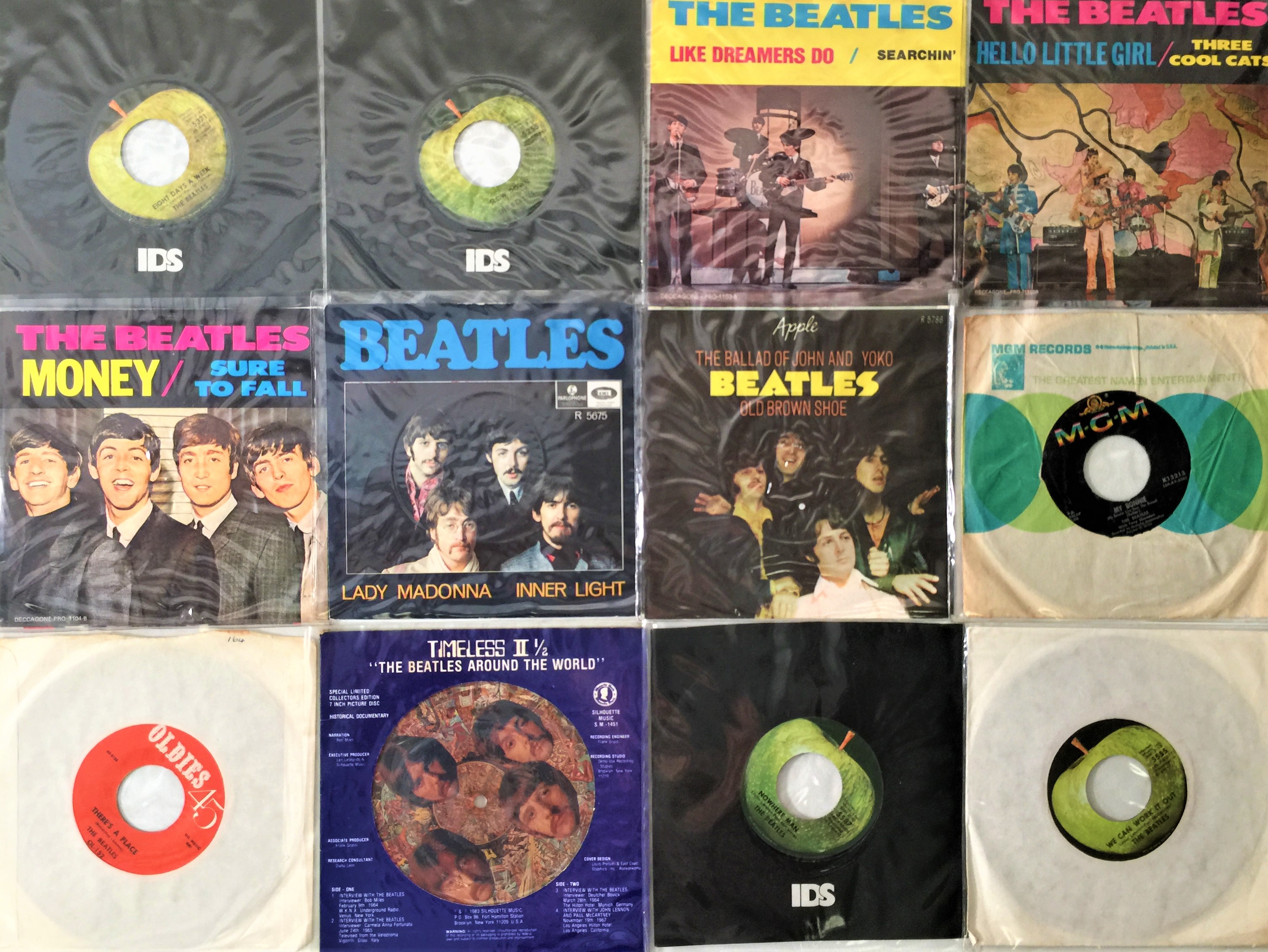 Lot 73 - THE BEATLES - EP / 7" COLLECTION - OVERSEAS