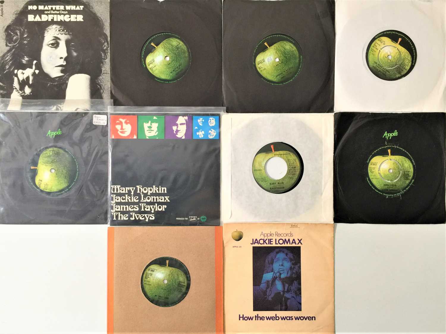 Lot 79 - APPLE RECORDS - 7" PACK (INCLUDING LABEL