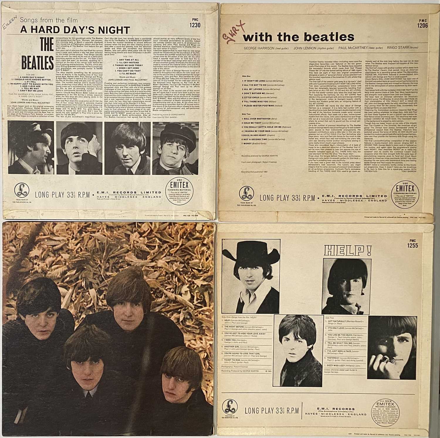 Lot 104 - THE BEATLES - ORIGINAL UK MONO PRESSING LPs
