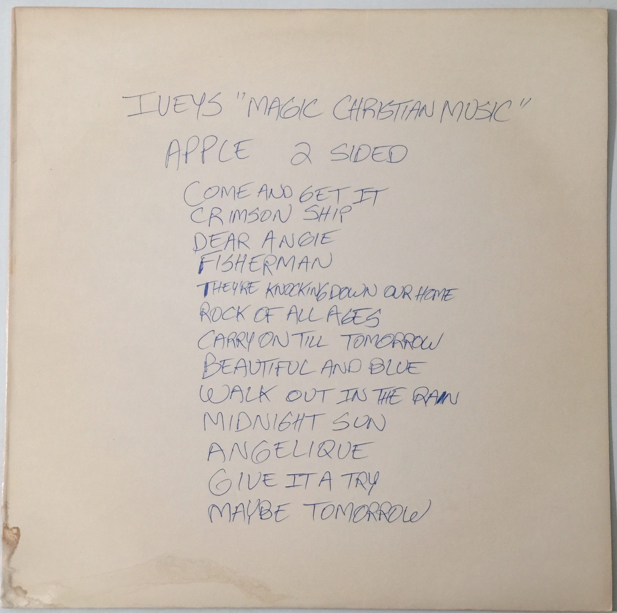 Lot 118 - THE IVEYS (BADFINGER) - MAGIC CHRISTIAN