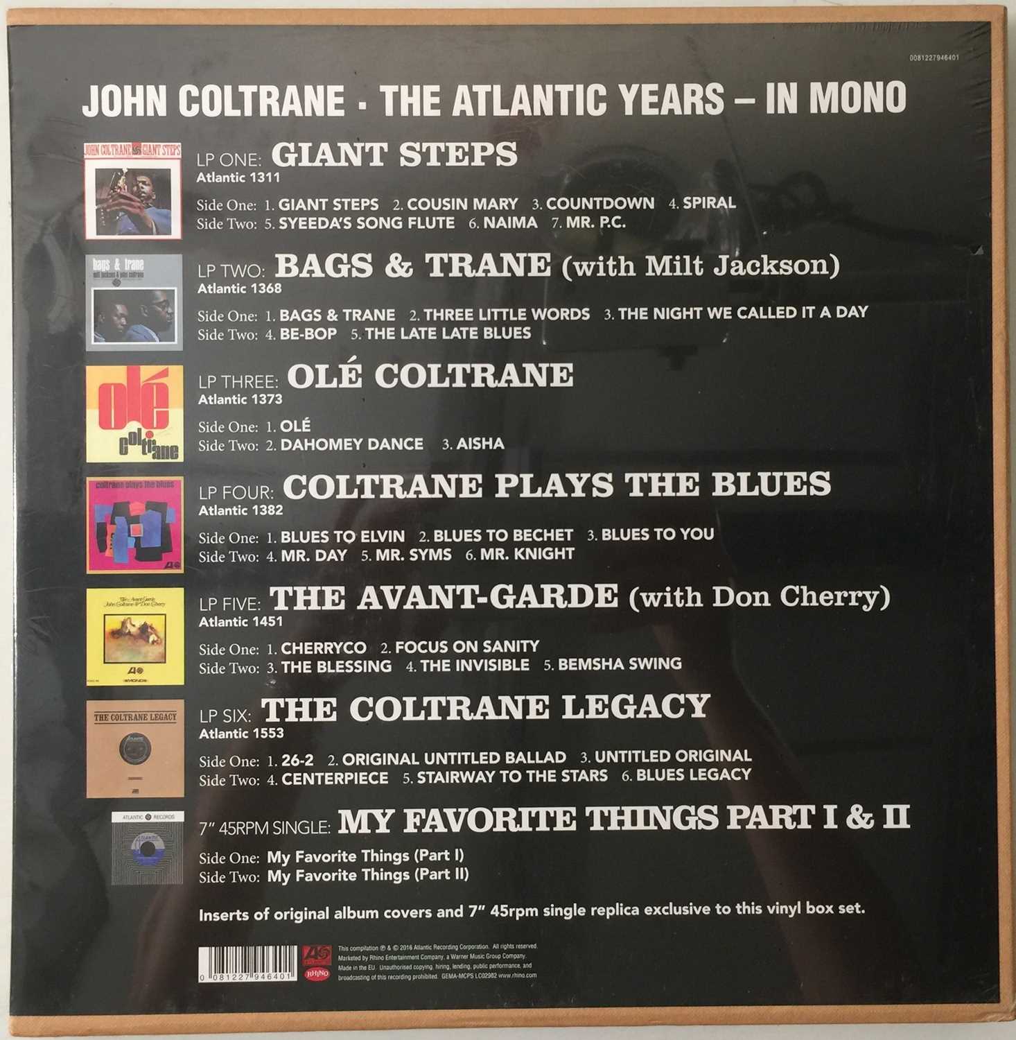 Lot 215 - JOHN COLTRANE - THE ATLANTIC YEARS - IN MONO