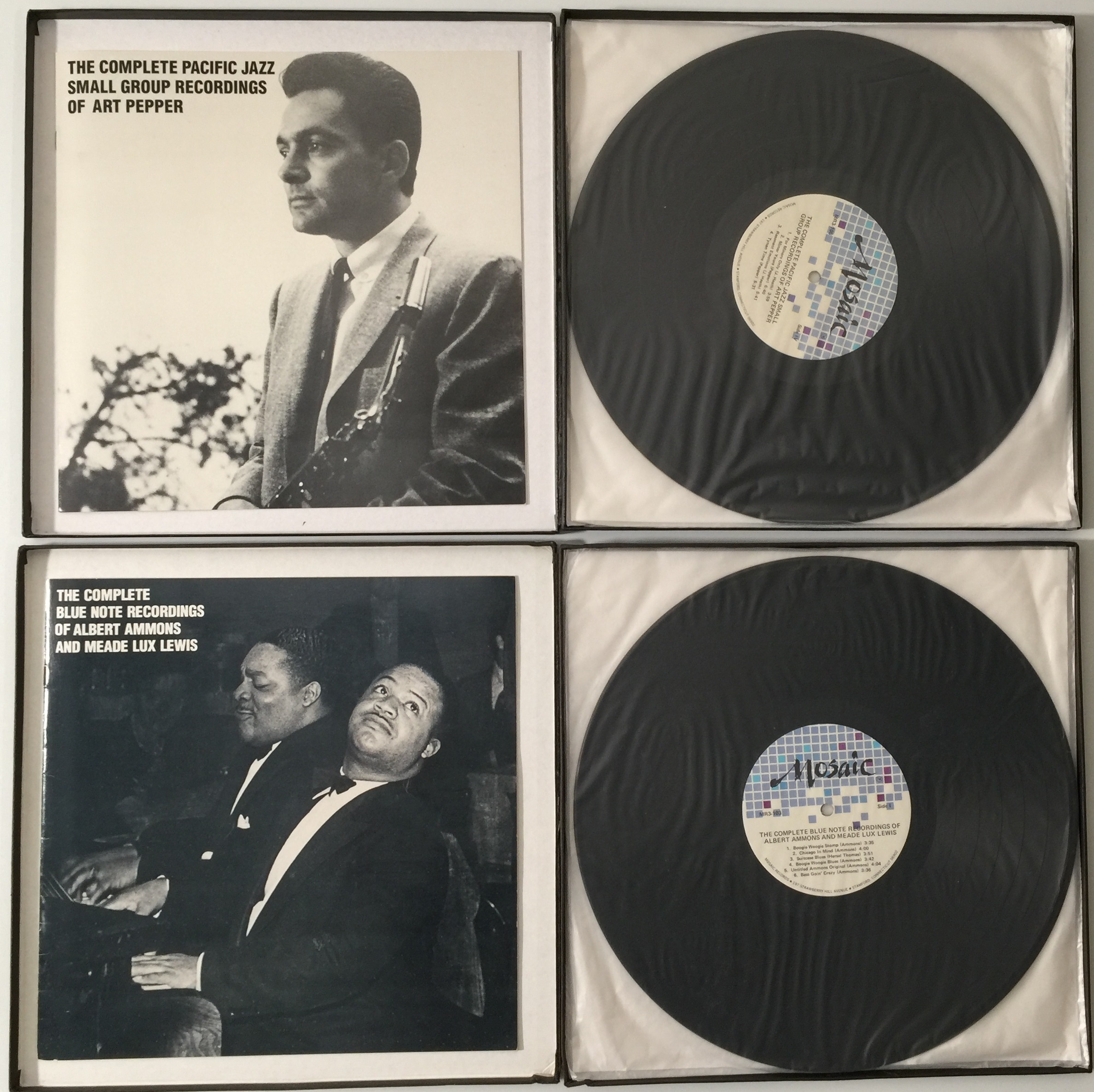 Lot 216 - MOSAIC (JAZZ) - LP BOX SETS