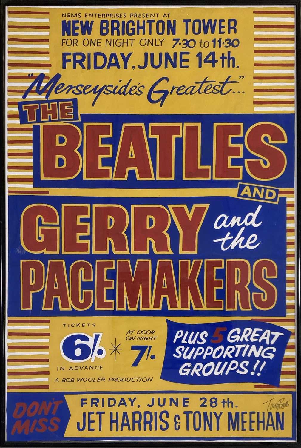 Lot 1900210 - THE BEATLES - TONY BOOTH OFFICIAL SIGNED