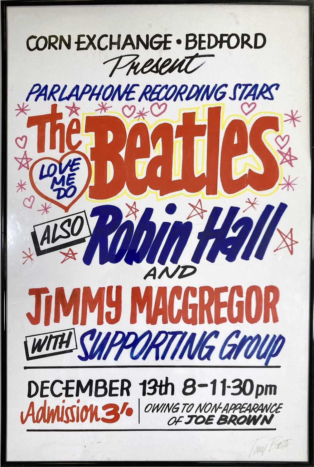 Lot 1900212 - THE BEATLES - TONY BOOTH OFFICIAL SIGNED