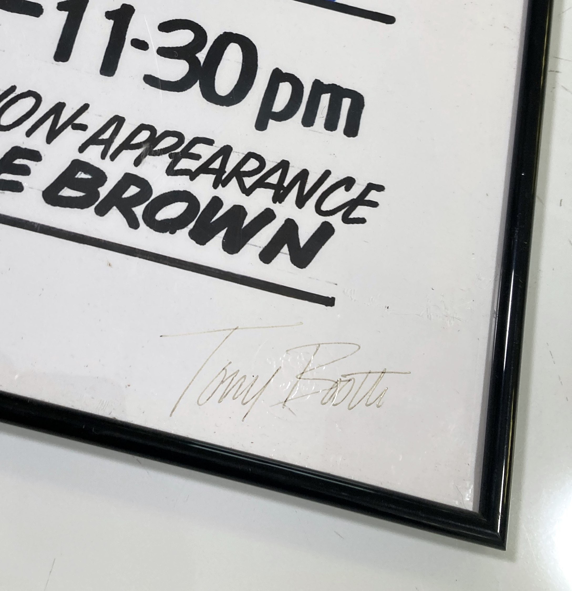 Lot 1900212 - THE BEATLES - TONY BOOTH OFFICIAL SIGNED