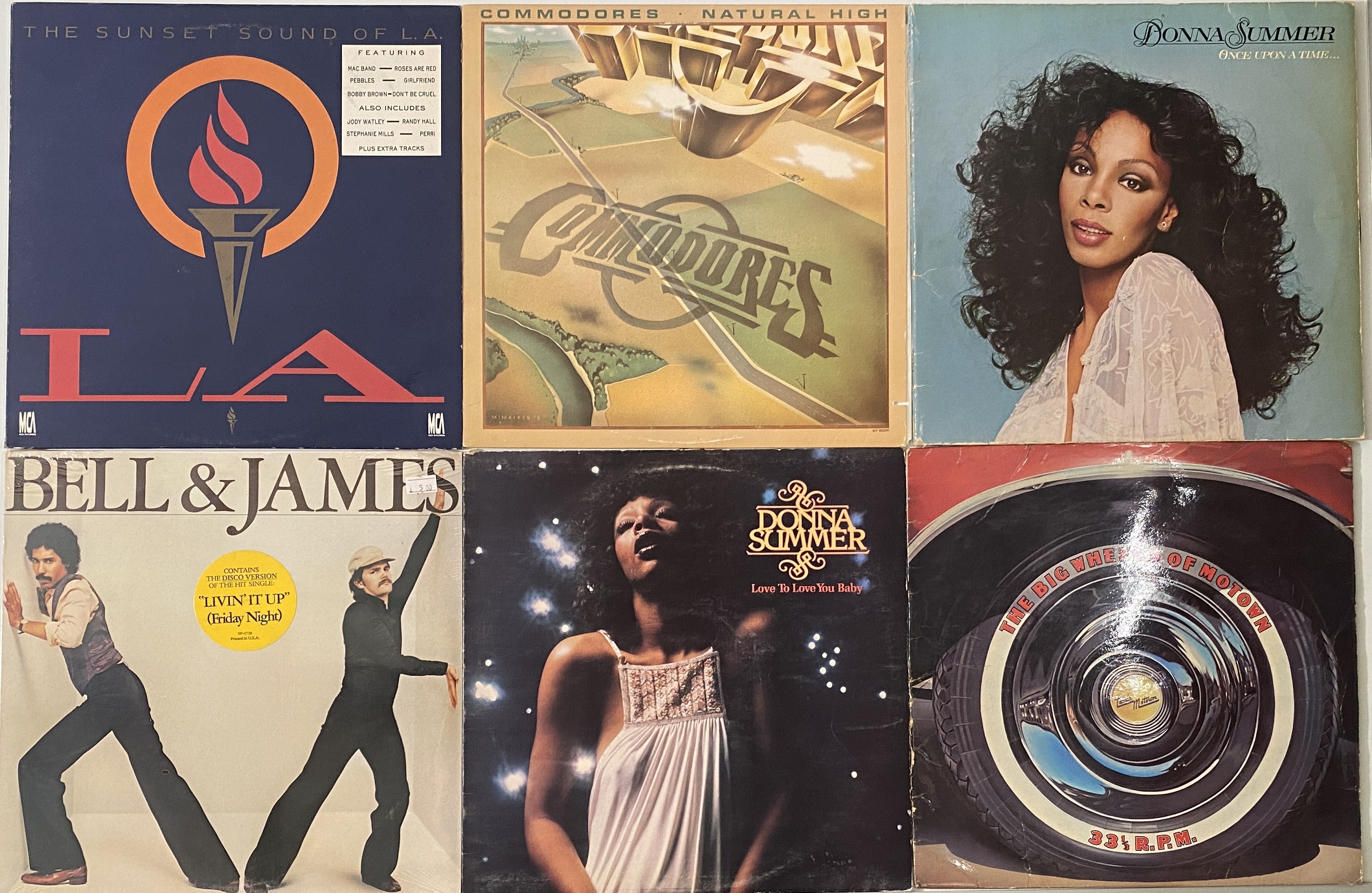Lot 2 - SOUL/FUNK/DISCO/JAZZ & BLUES - LP/12"