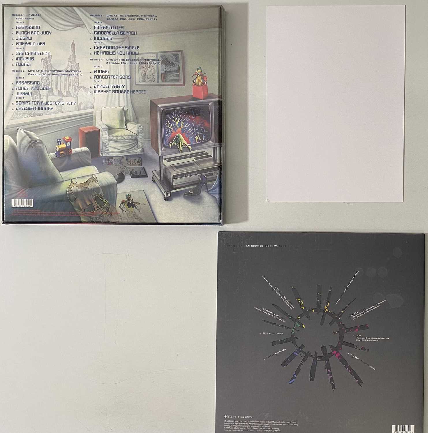 Lot 211 - MARILLION - SIGNED LP/ LP BOX SET RARITIES