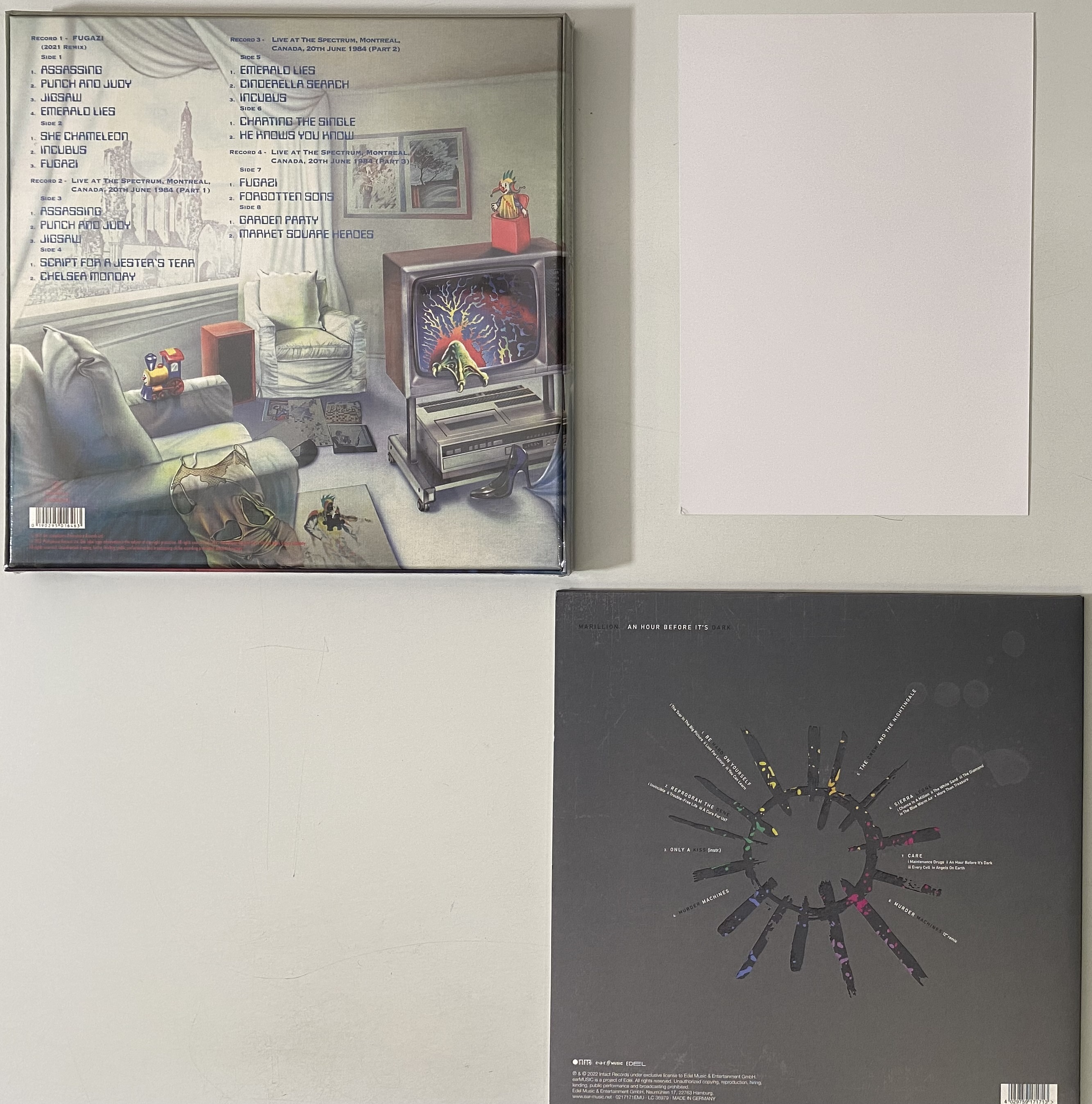 Lot 211 - MARILLION - SIGNED LP/ LP BOX SET RARITIES