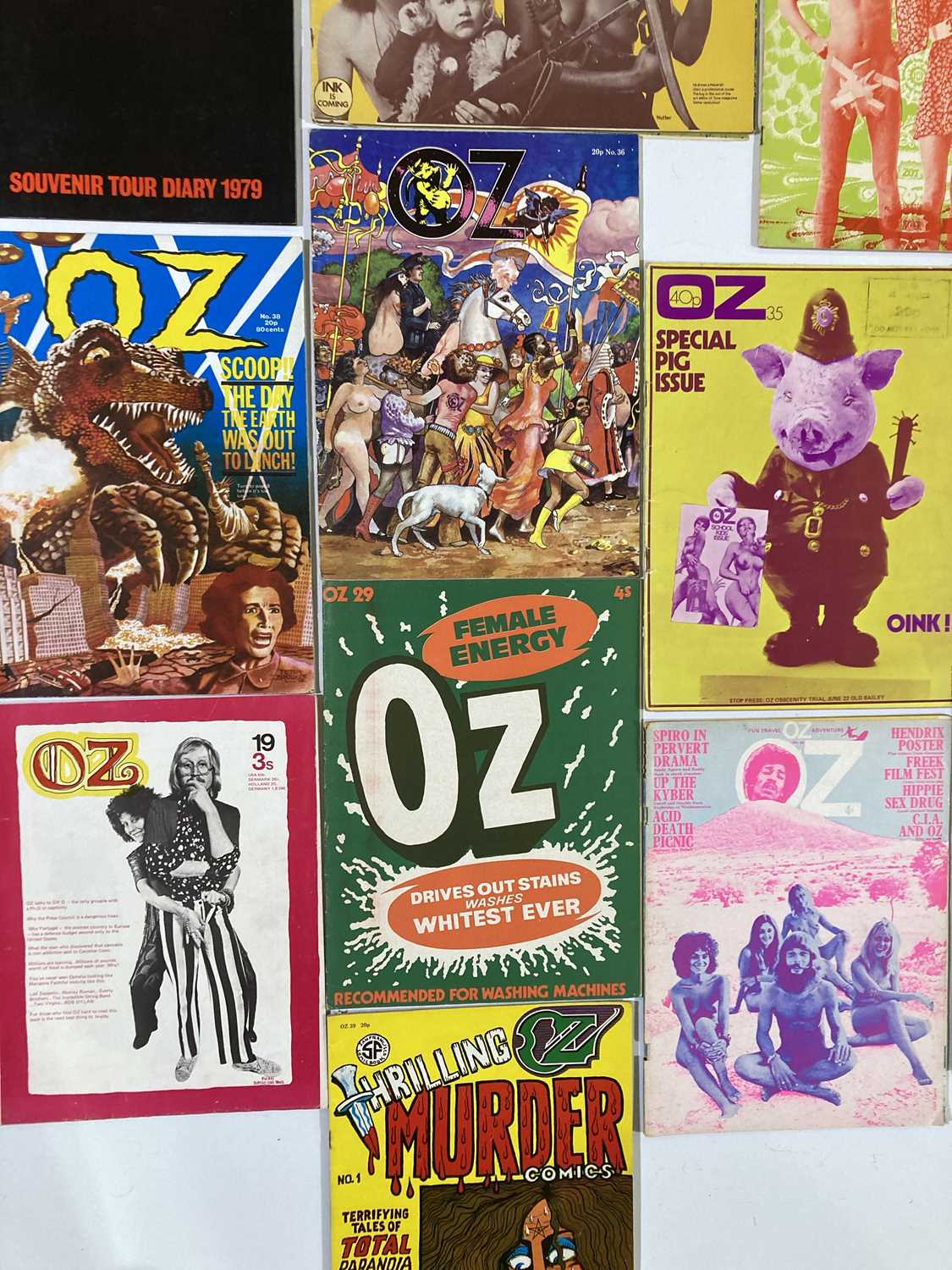 Lot 78 - OZ MAGAZINES.