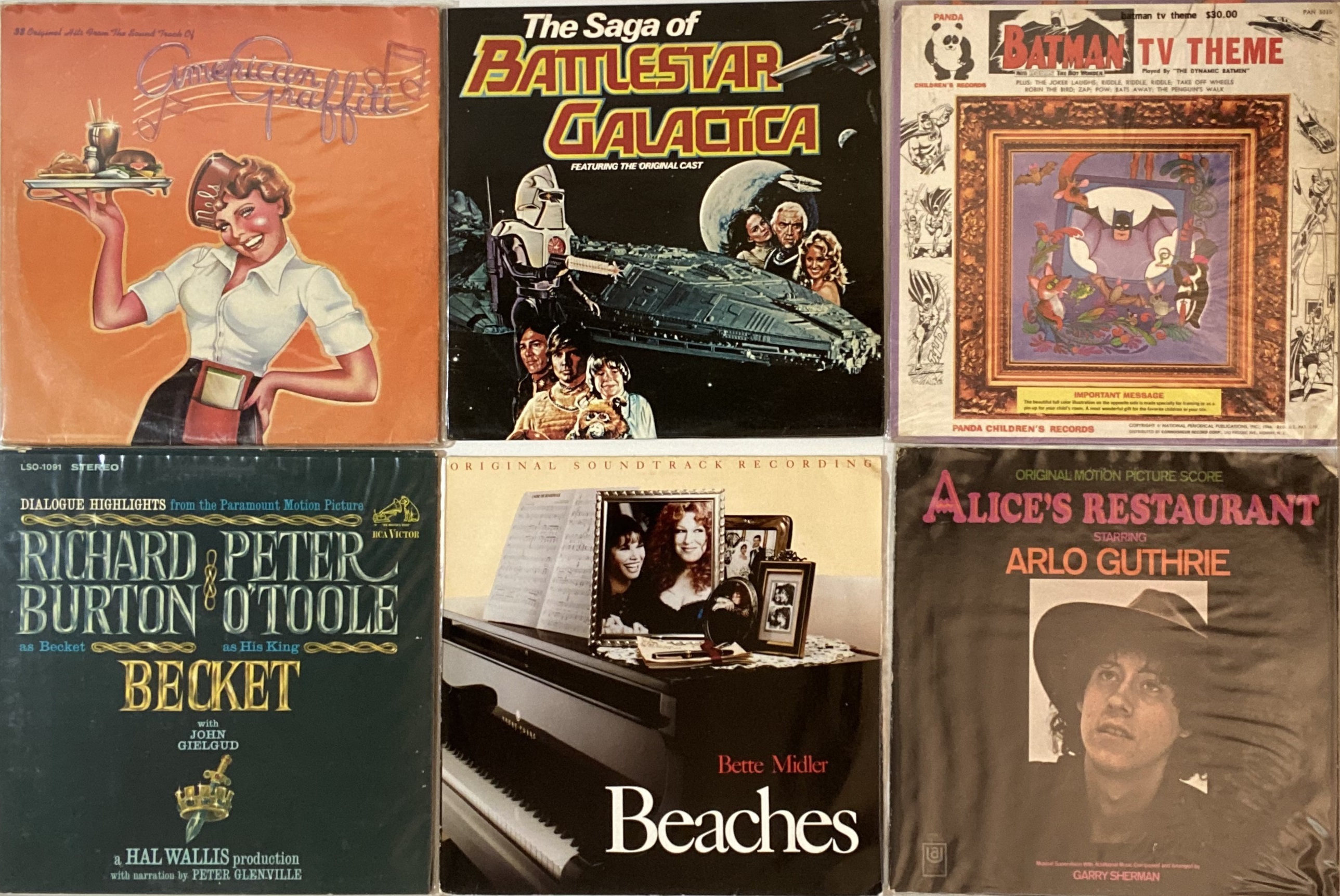 Lot 45 - SOUNDTRACKS - LPs